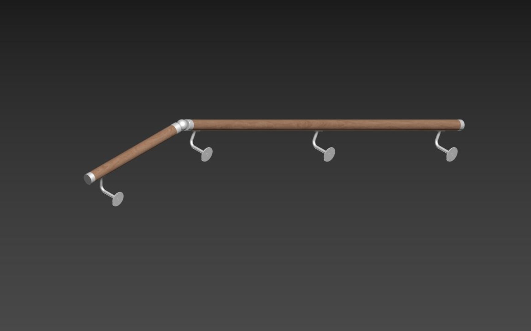 3D Handrail Model - TurboSquid 2233530