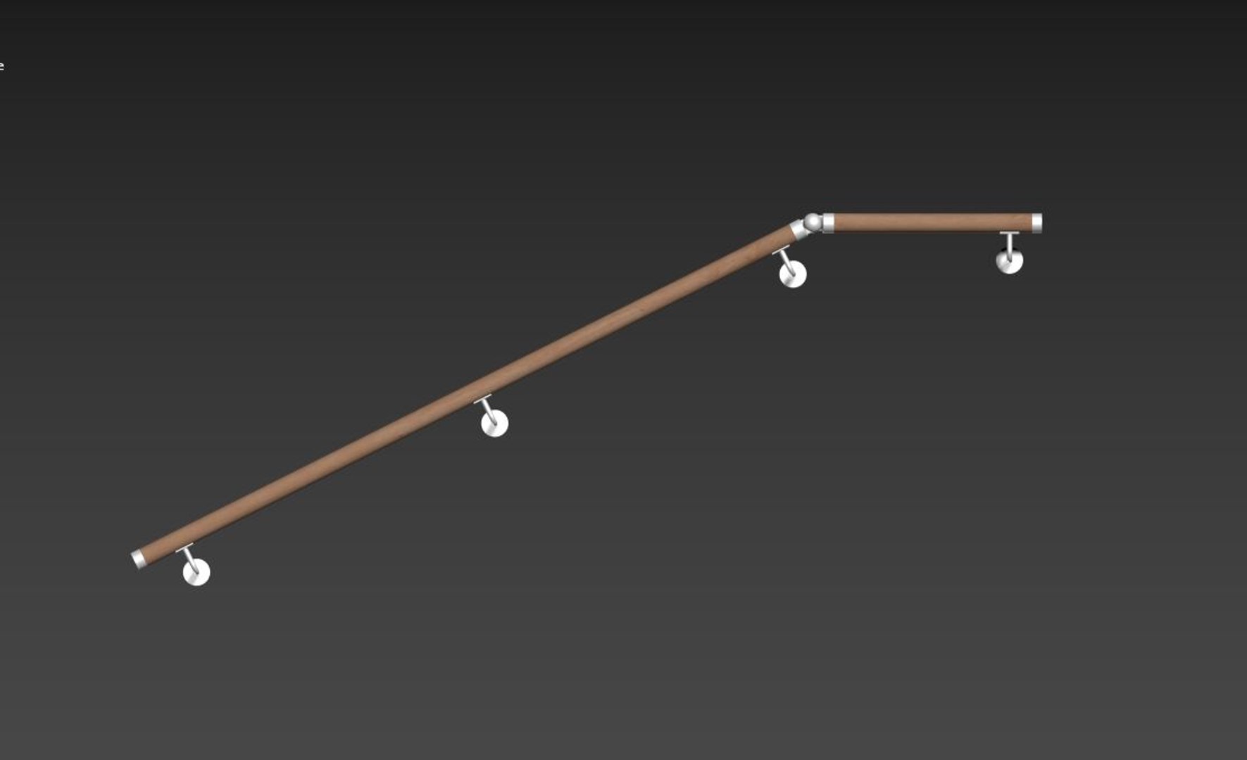 3D Handrail Model - TurboSquid 2233530