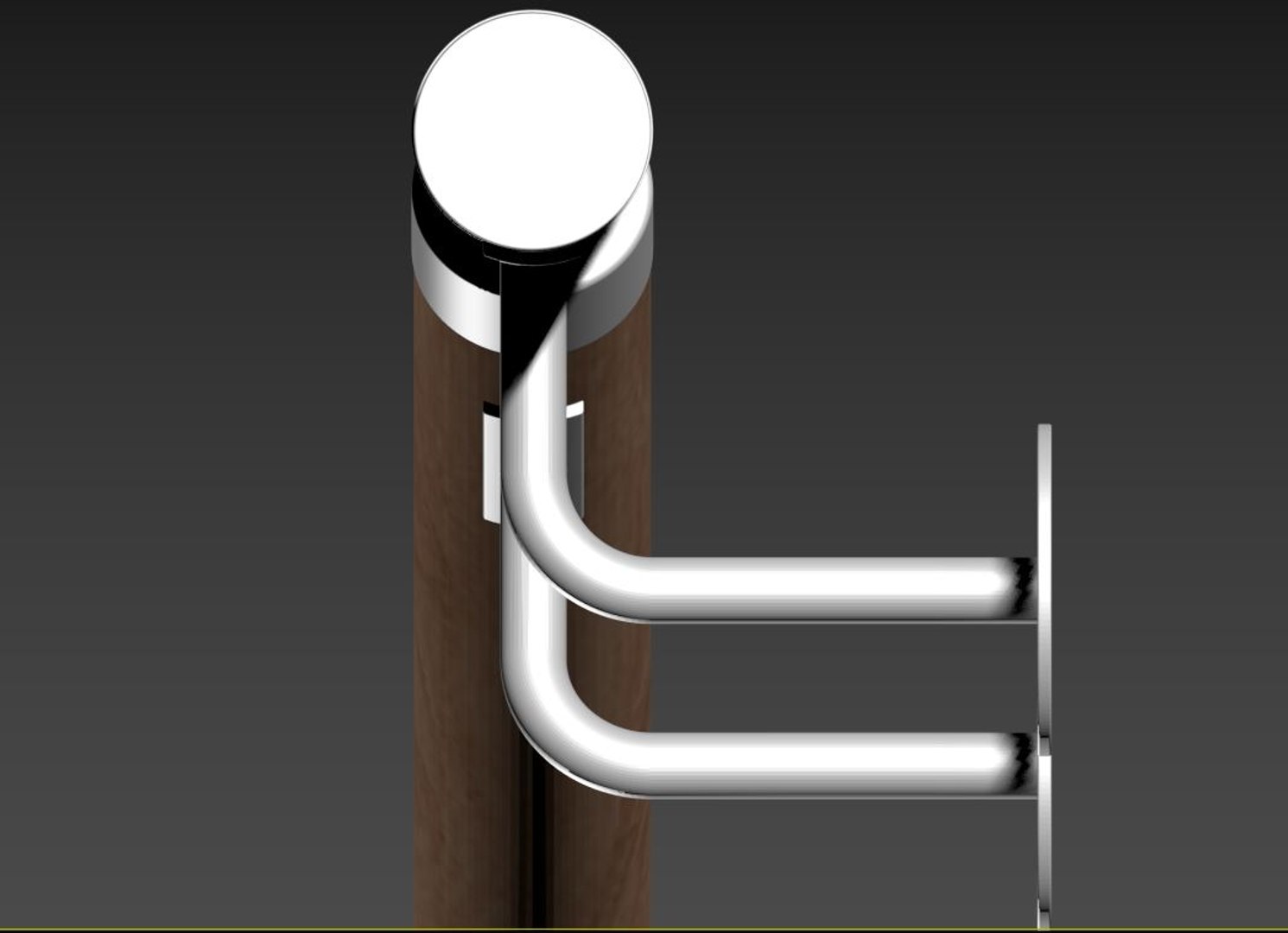 3D Handrail Model - TurboSquid 2233530