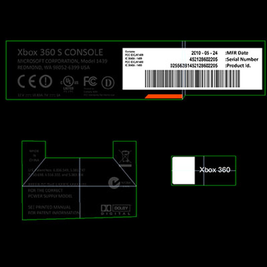 xbox 360 s kinect 3d model