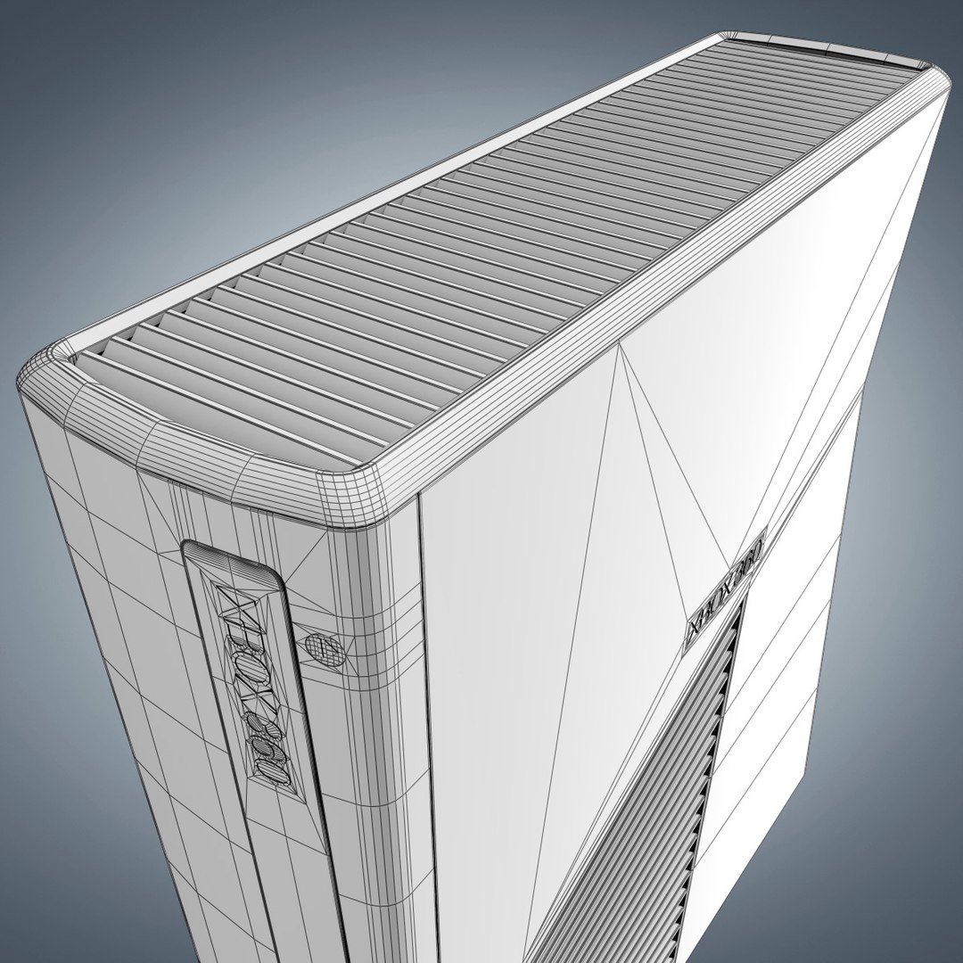 xbox 360 s kinect 3d model