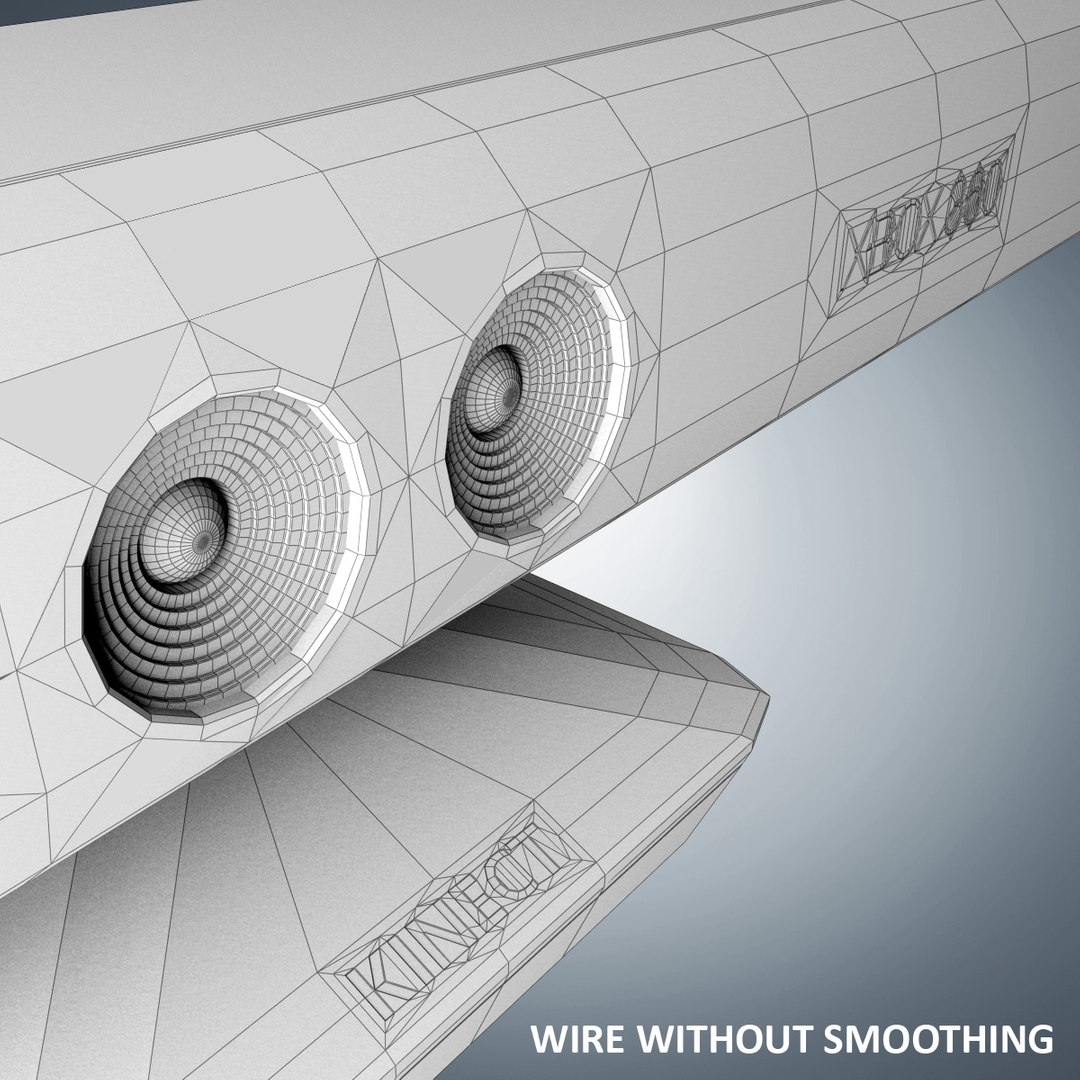 xbox 360 s kinect 3d model