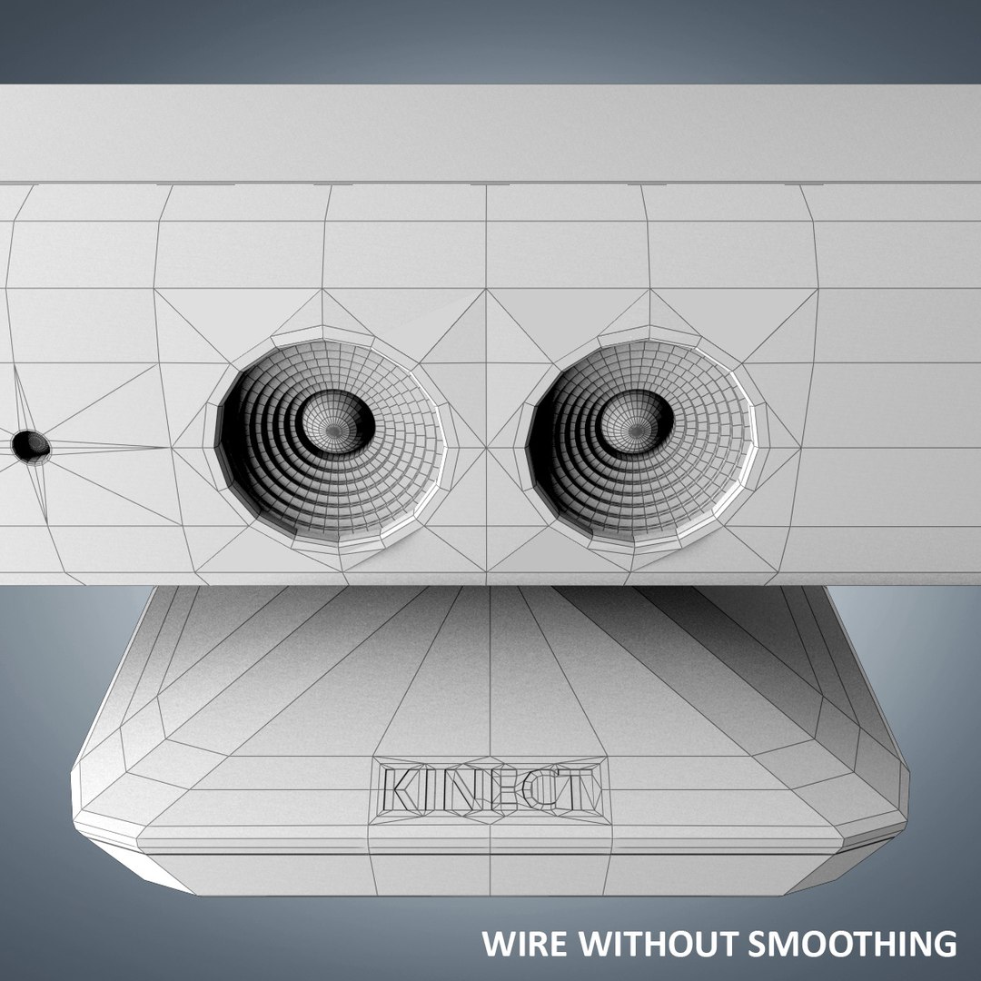 xbox 360 s kinect 3d model