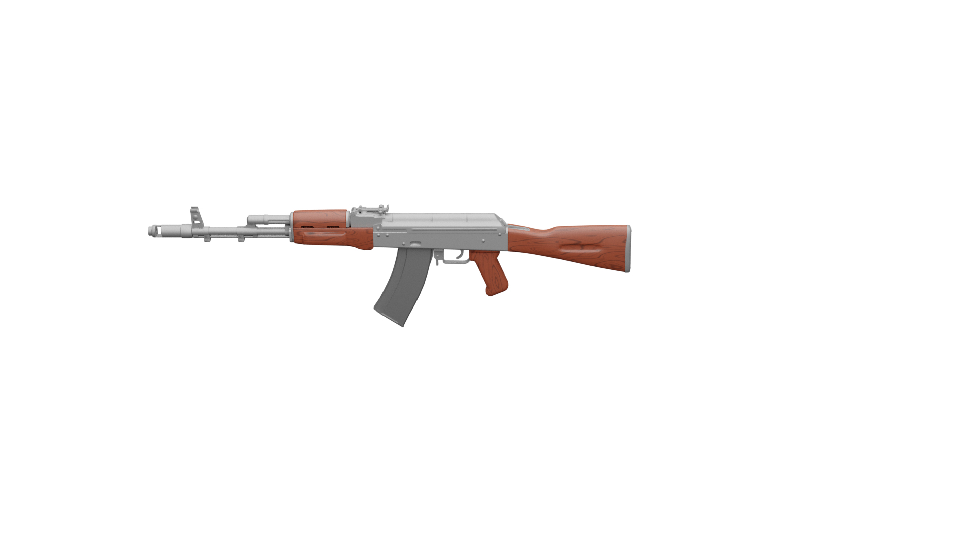 AK-74 - Assault Rifle 3D Model - TurboSquid 2129139