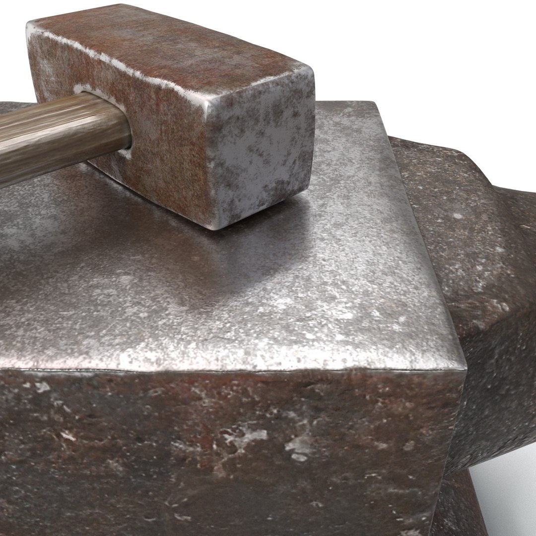 anvil sledgehammer 3d 3ds