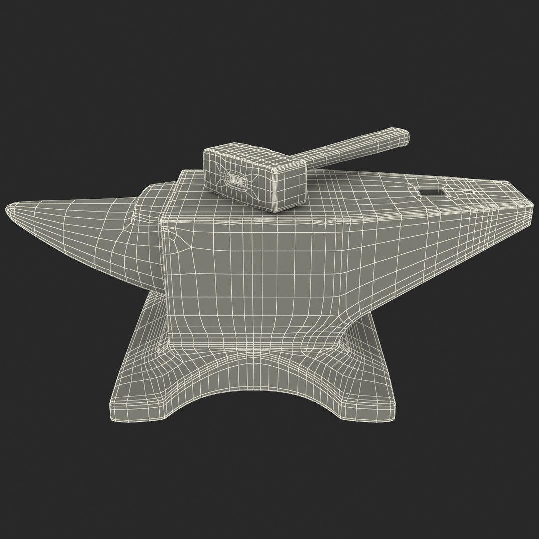 anvil sledgehammer 3d 3ds
