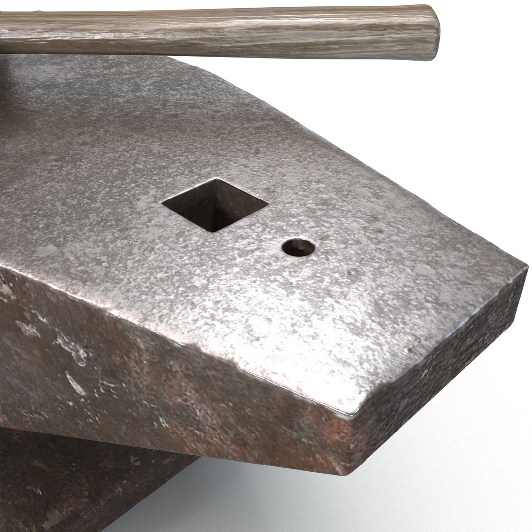 anvil sledgehammer 3d 3ds