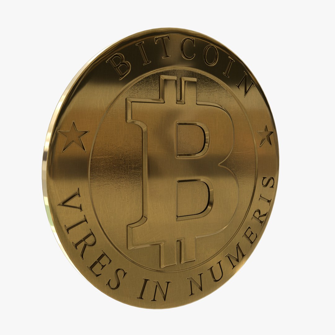 3D Bitcoin Coin - TurboSquid 1240764