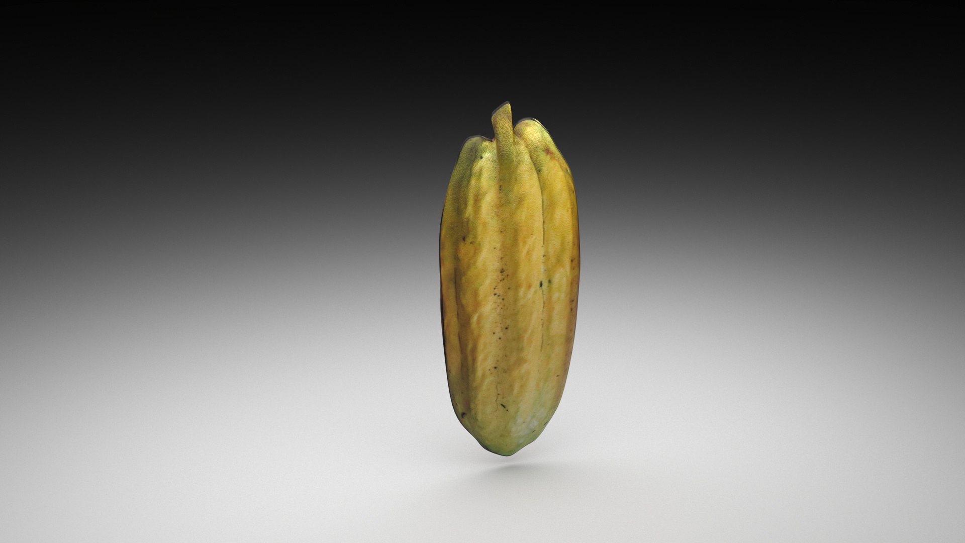 Opened And Unripe Cocoa Fruit 3D - TurboSquid 1856704