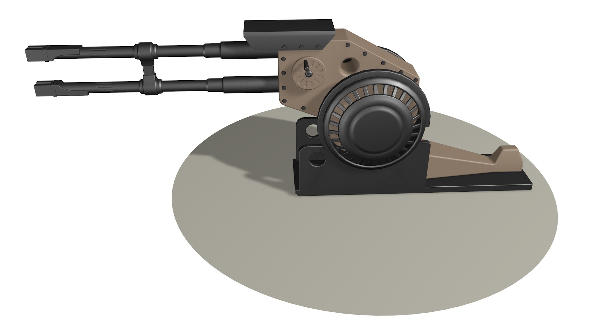 Heavy Gun R3 3D Model - TurboSquid 1729291
