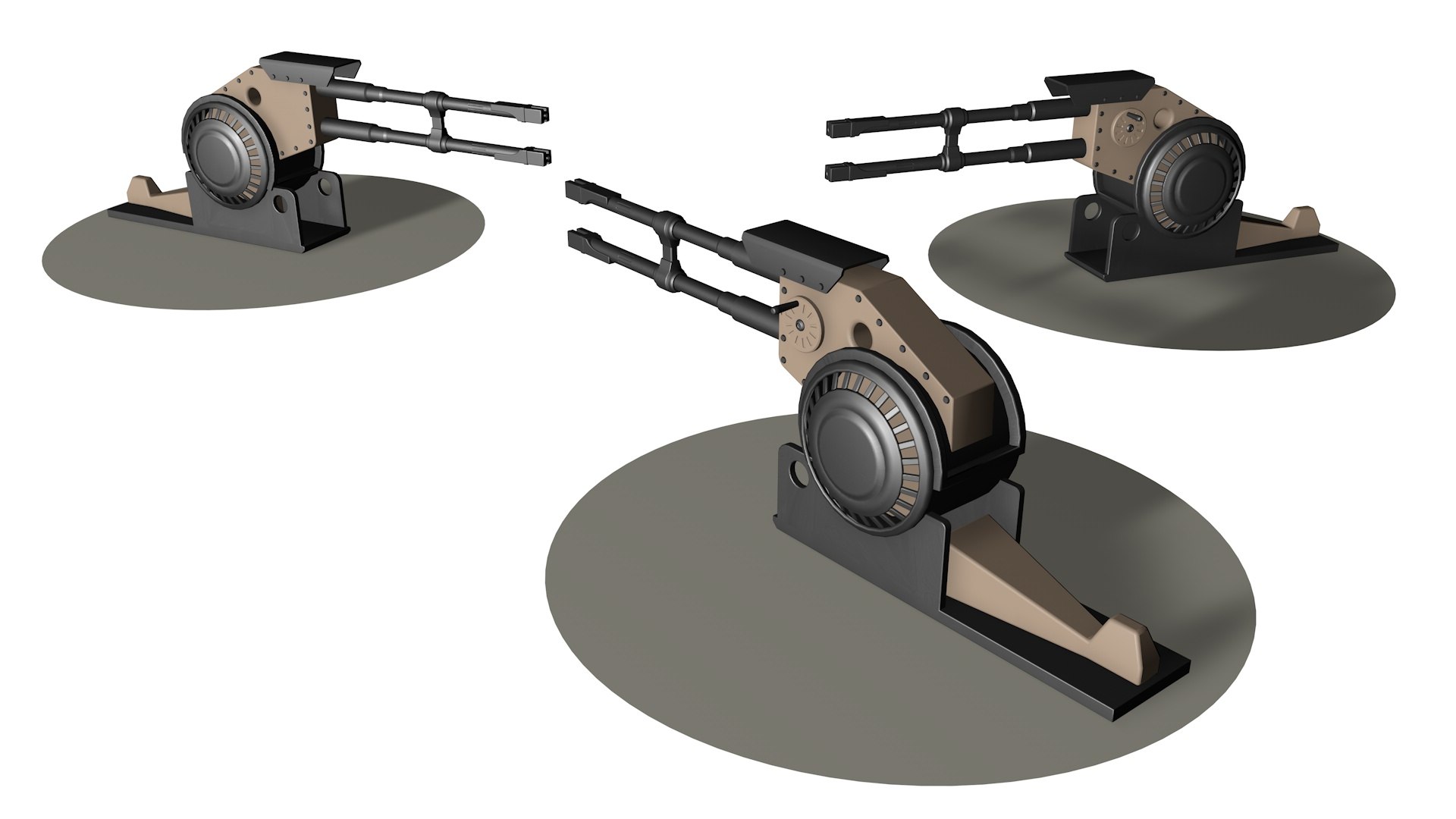 Heavy Gun R3 3D Model - TurboSquid 1729291