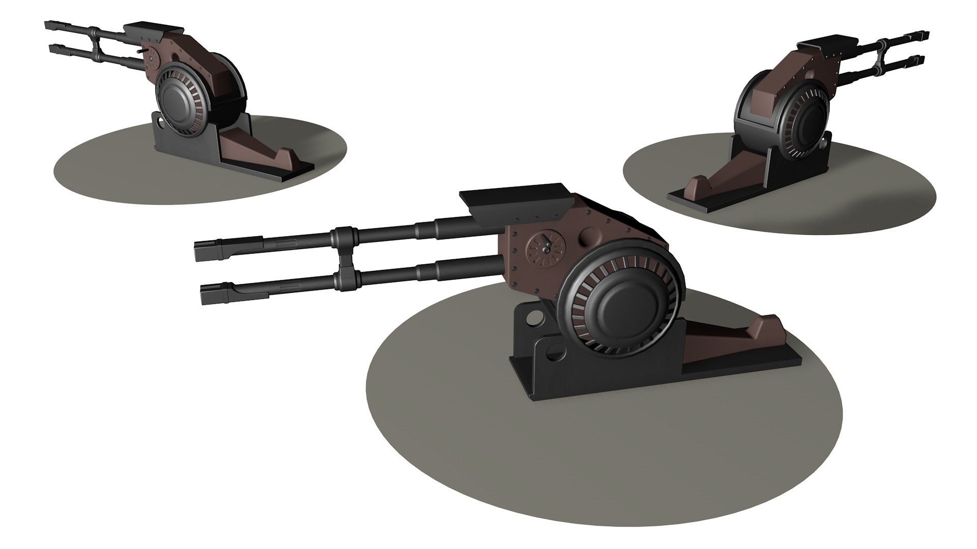 Heavy Gun R3 3D Model - TurboSquid 1729291