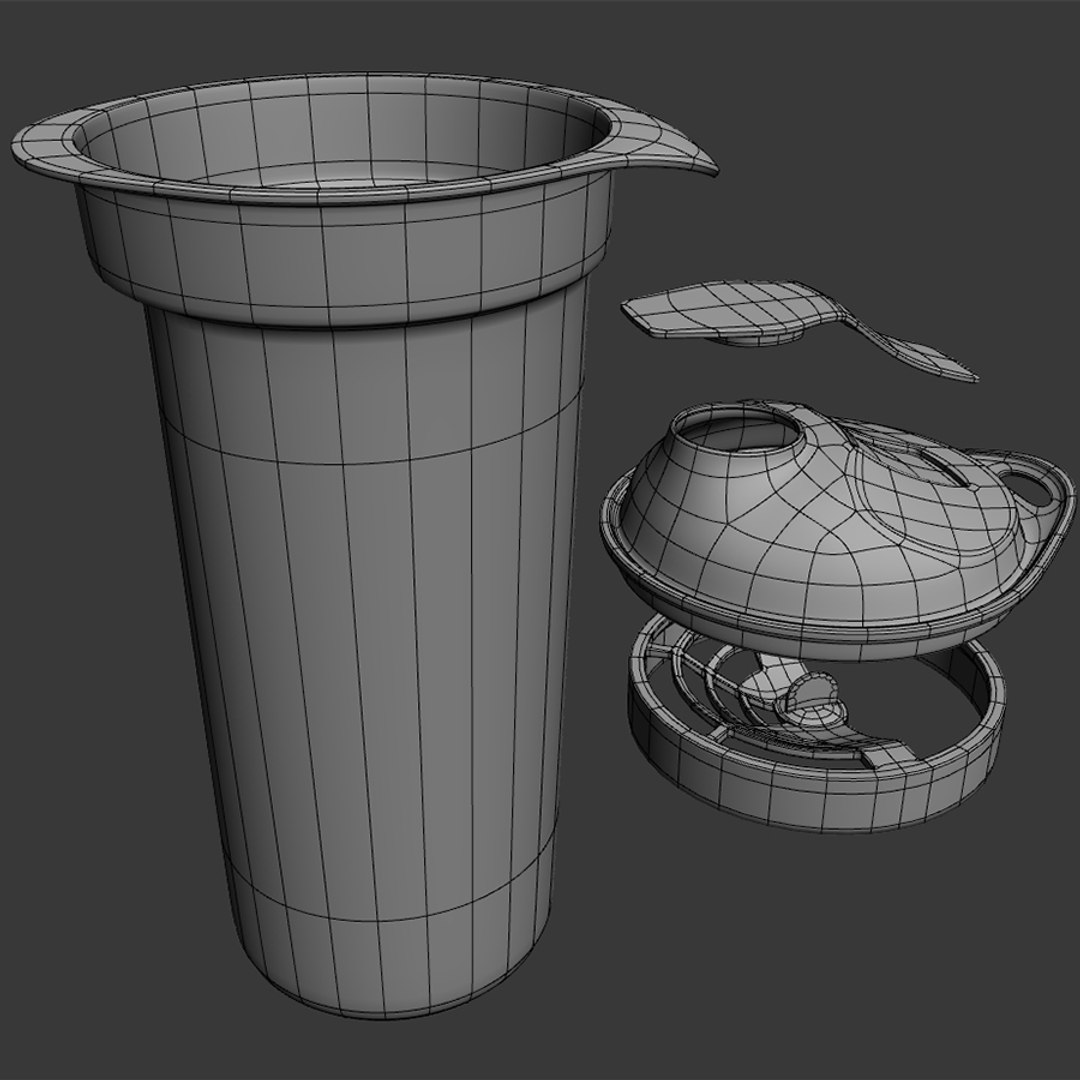 3d tupperware tumbler - bottle