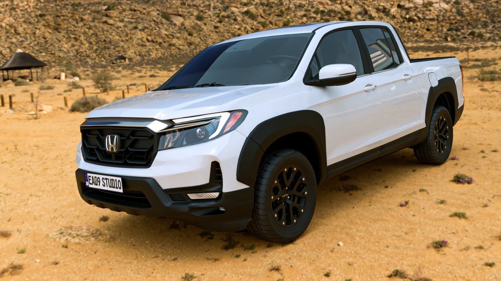 2022 Honda Ridgeline 3D Model - TurboSquid 2350549