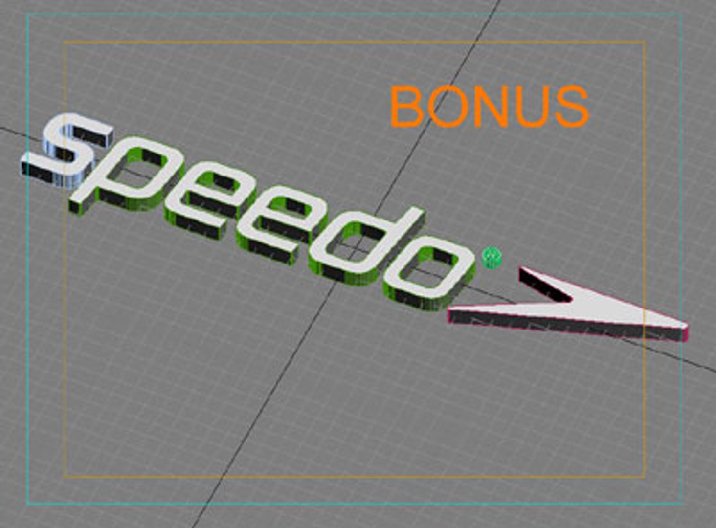 Speedo Goggle 3d Model