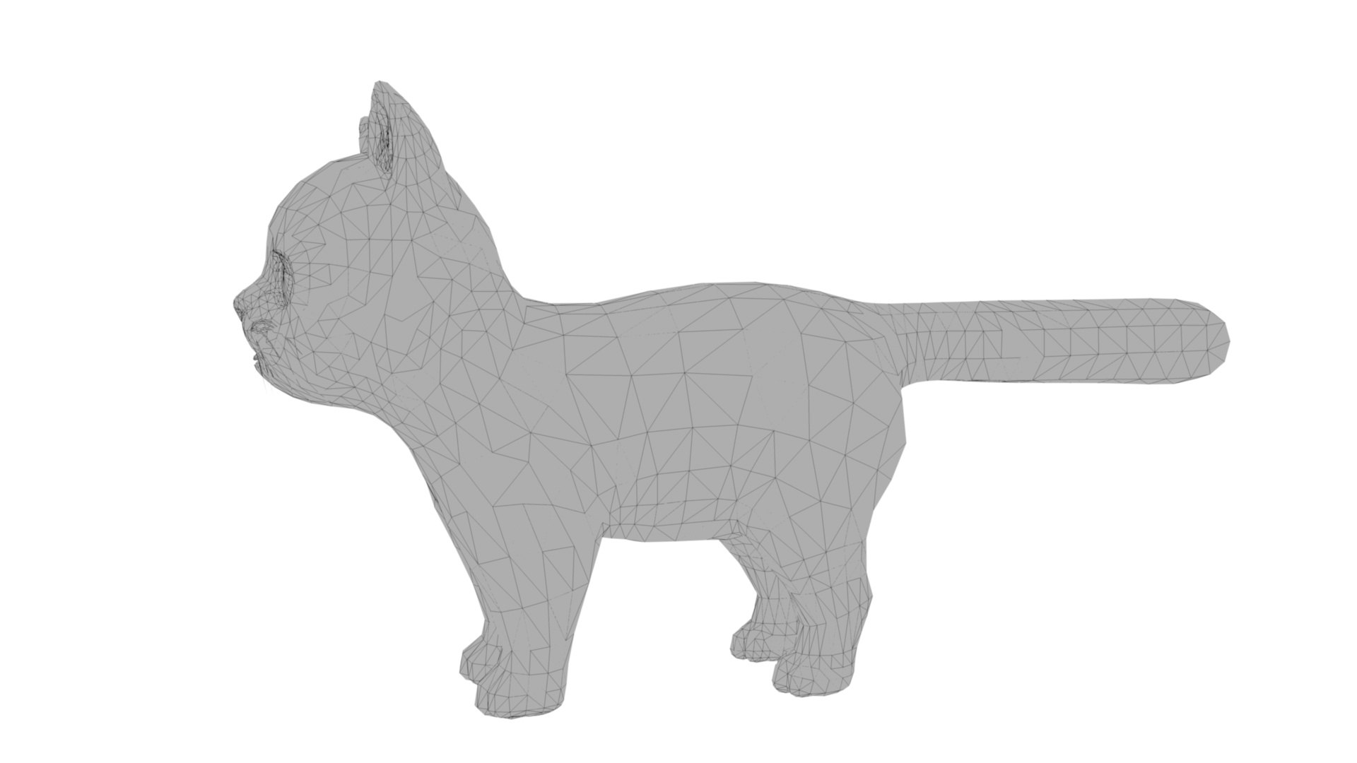 Kitty Cat 3D Model - TurboSquid 2013785