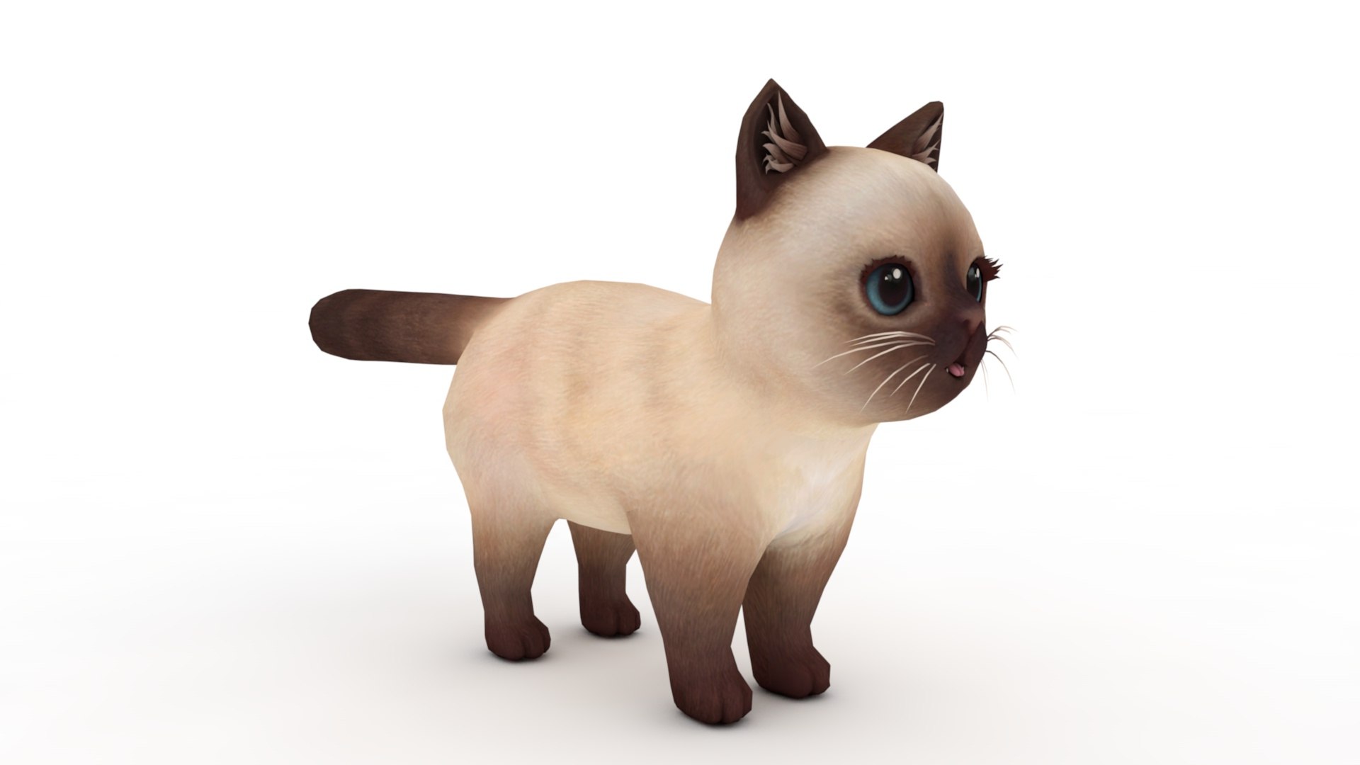 Kitty Cat 3D Model - TurboSquid 2013785