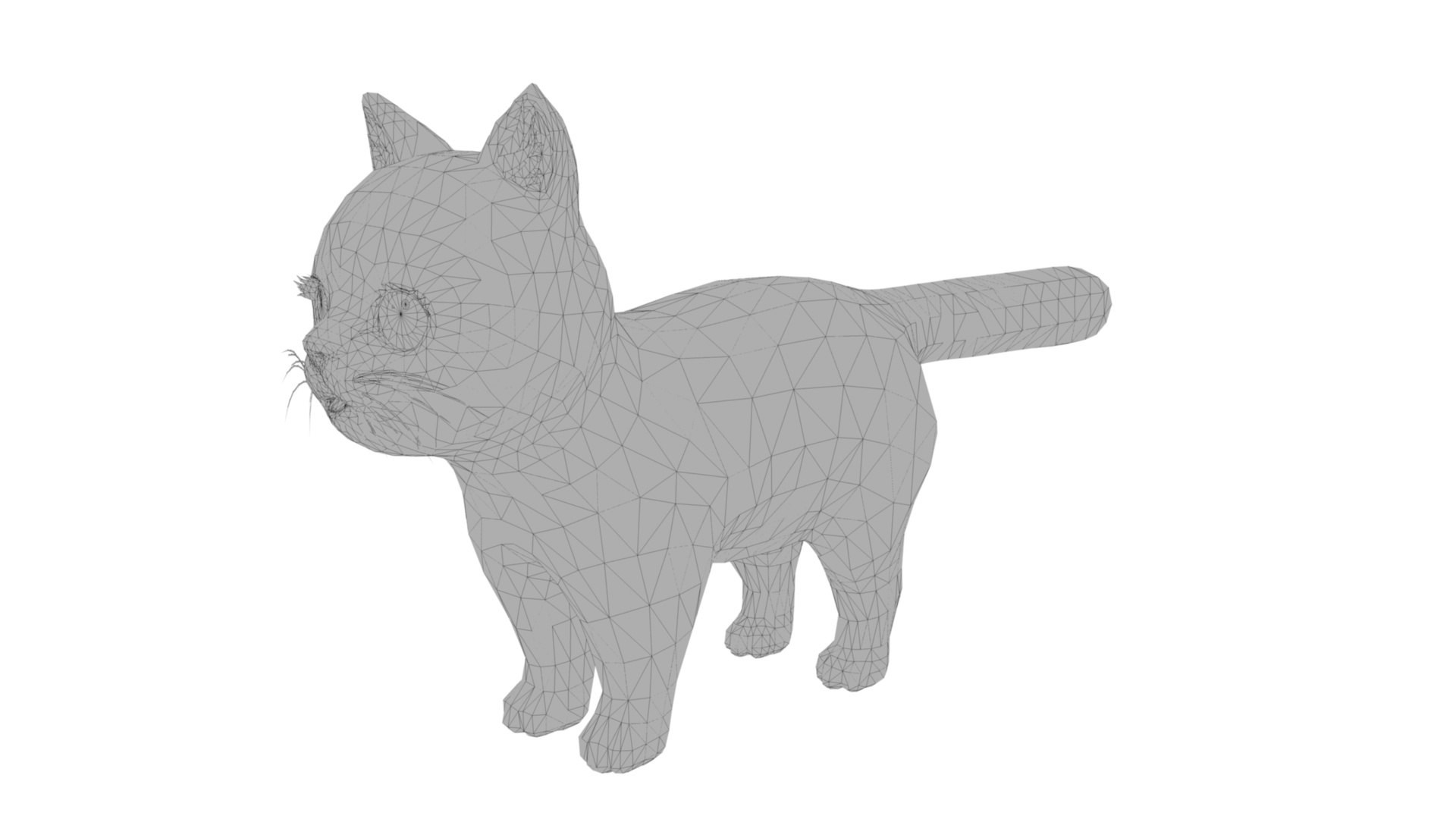 Kitty Cat 3D Model - TurboSquid 2013785