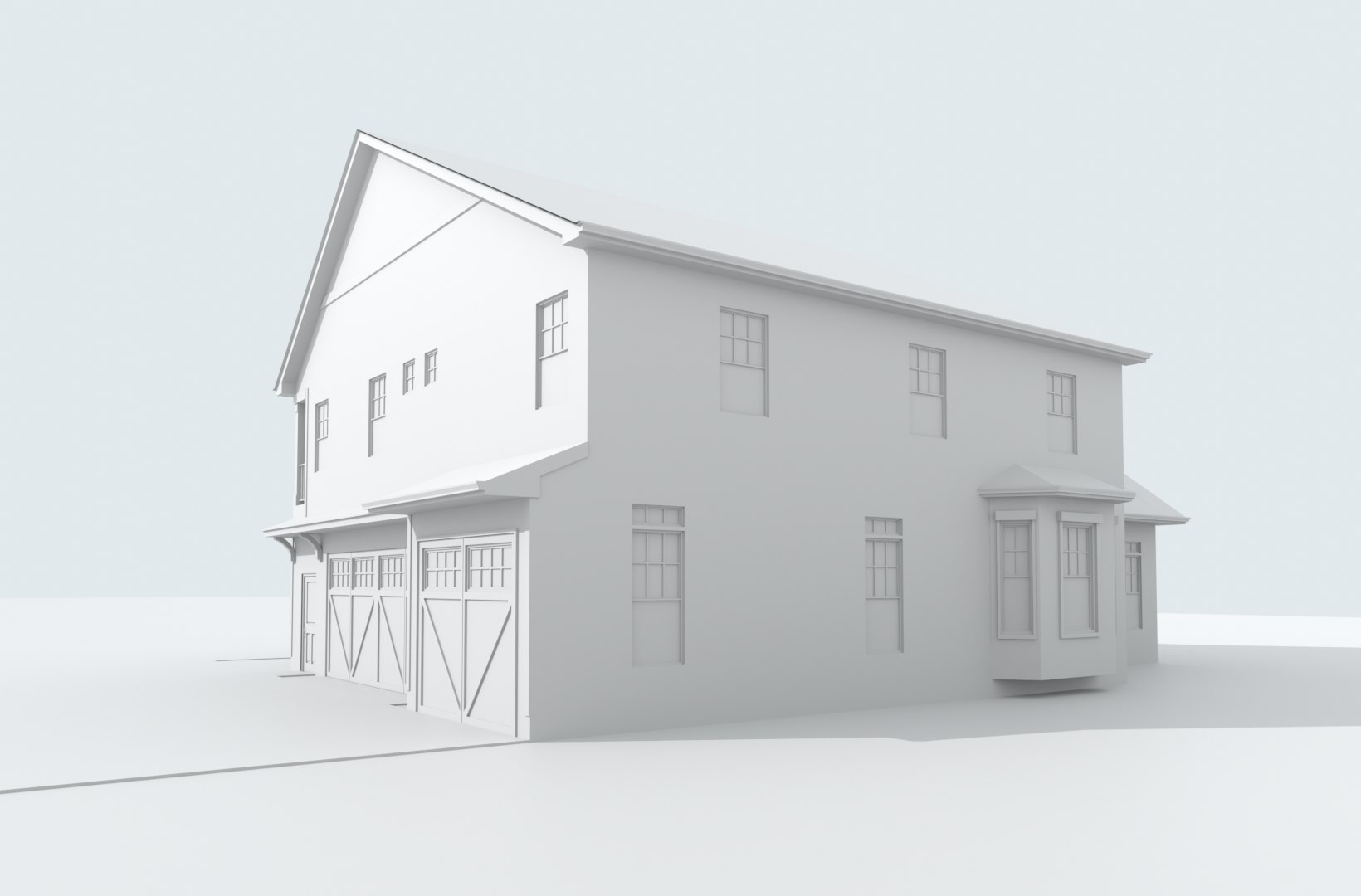 House Real Estate 3D Model - TurboSquid 1584065