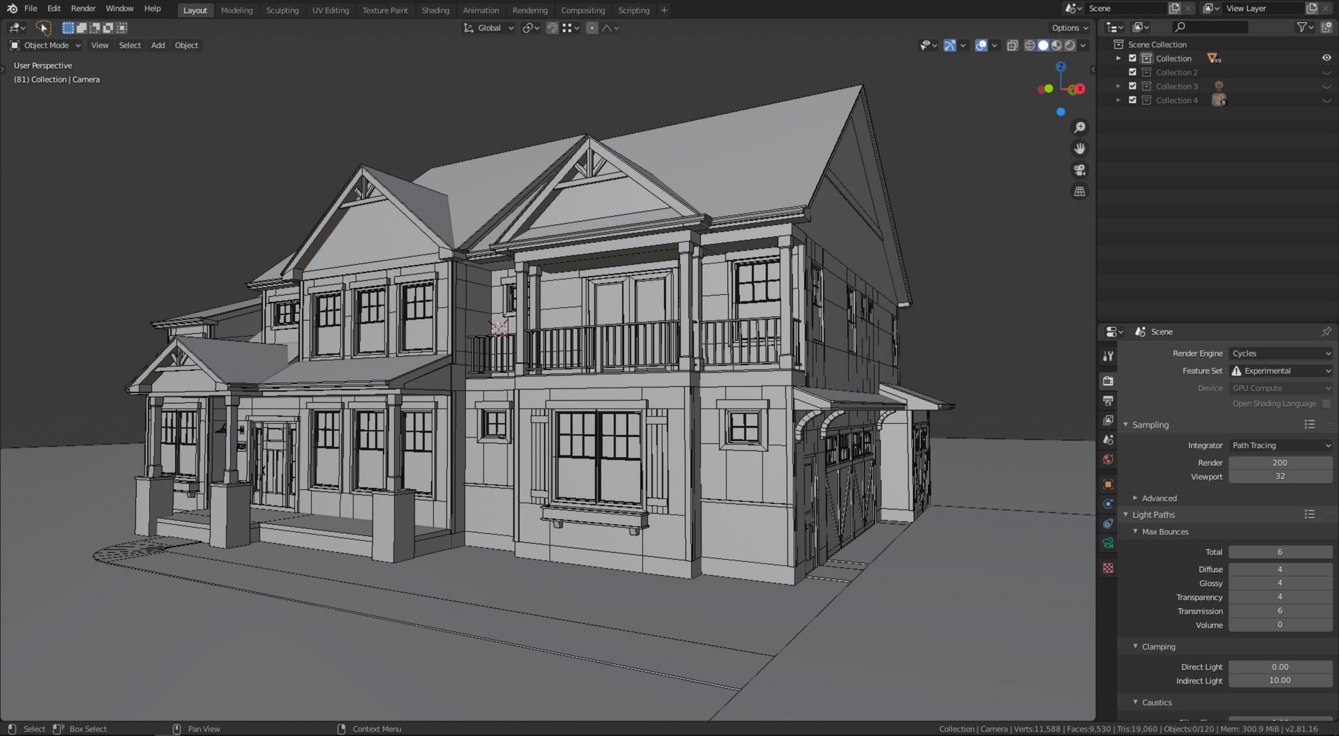 House Real Estate 3D Model - TurboSquid 1584065