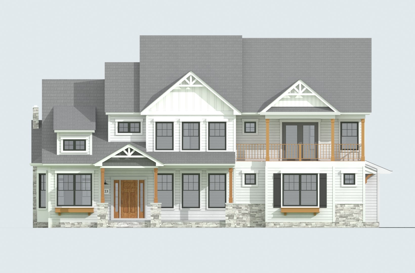 House Real Estate 3D Model - TurboSquid 1584065