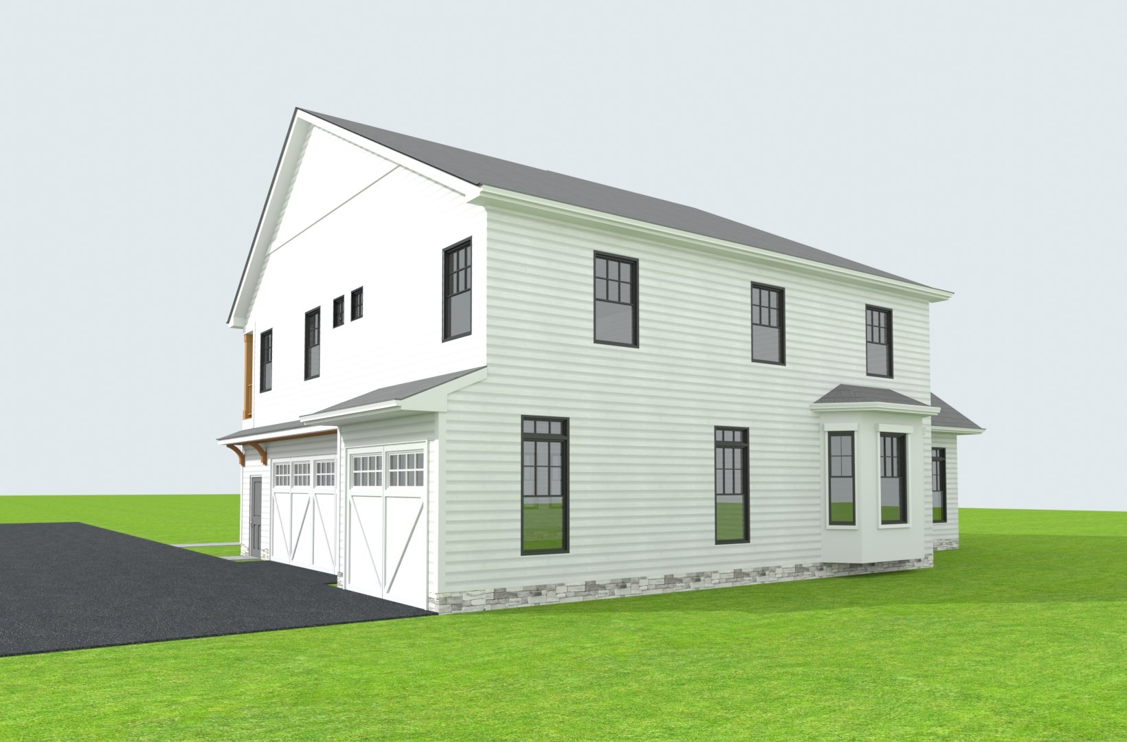 House Real Estate 3D Model - TurboSquid 1584065