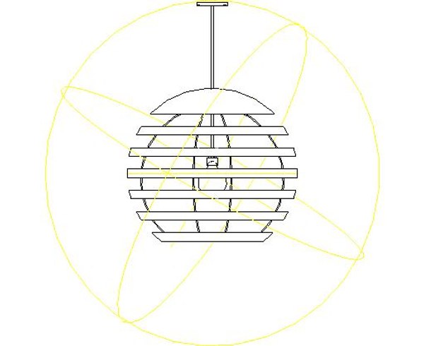 3d model light fixture