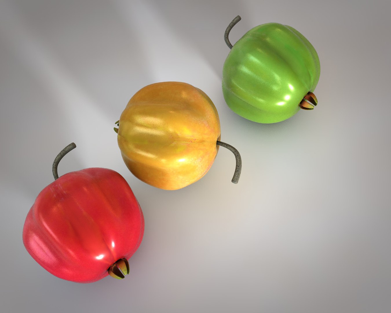 3D fruits - TurboSquid 1541819