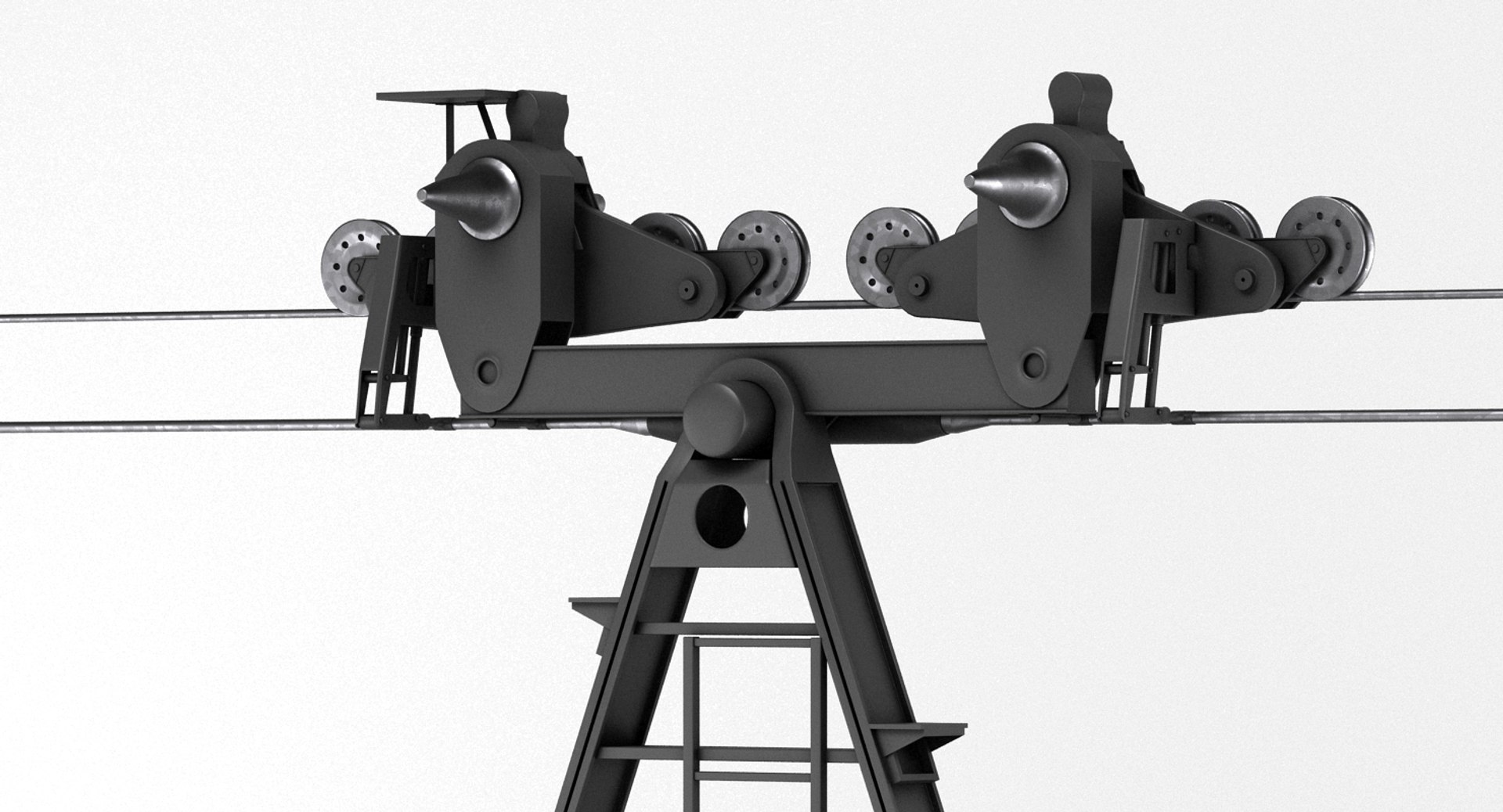 3D Porsche Design Cableway Model - TurboSquid 1262083