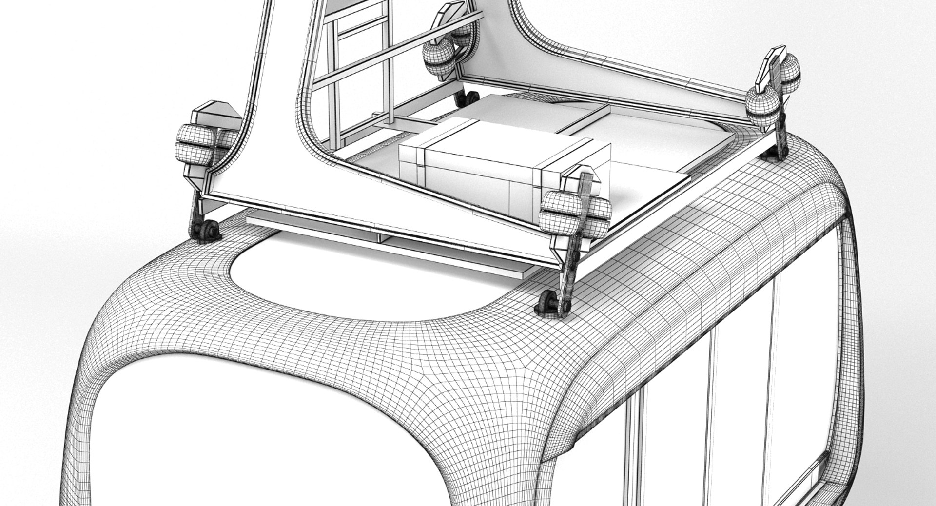3D Porsche Design Cableway Model - TurboSquid 1262083