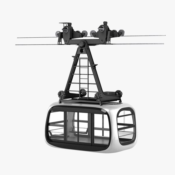 3D porsche design cableway model - TurboSquid 1262083