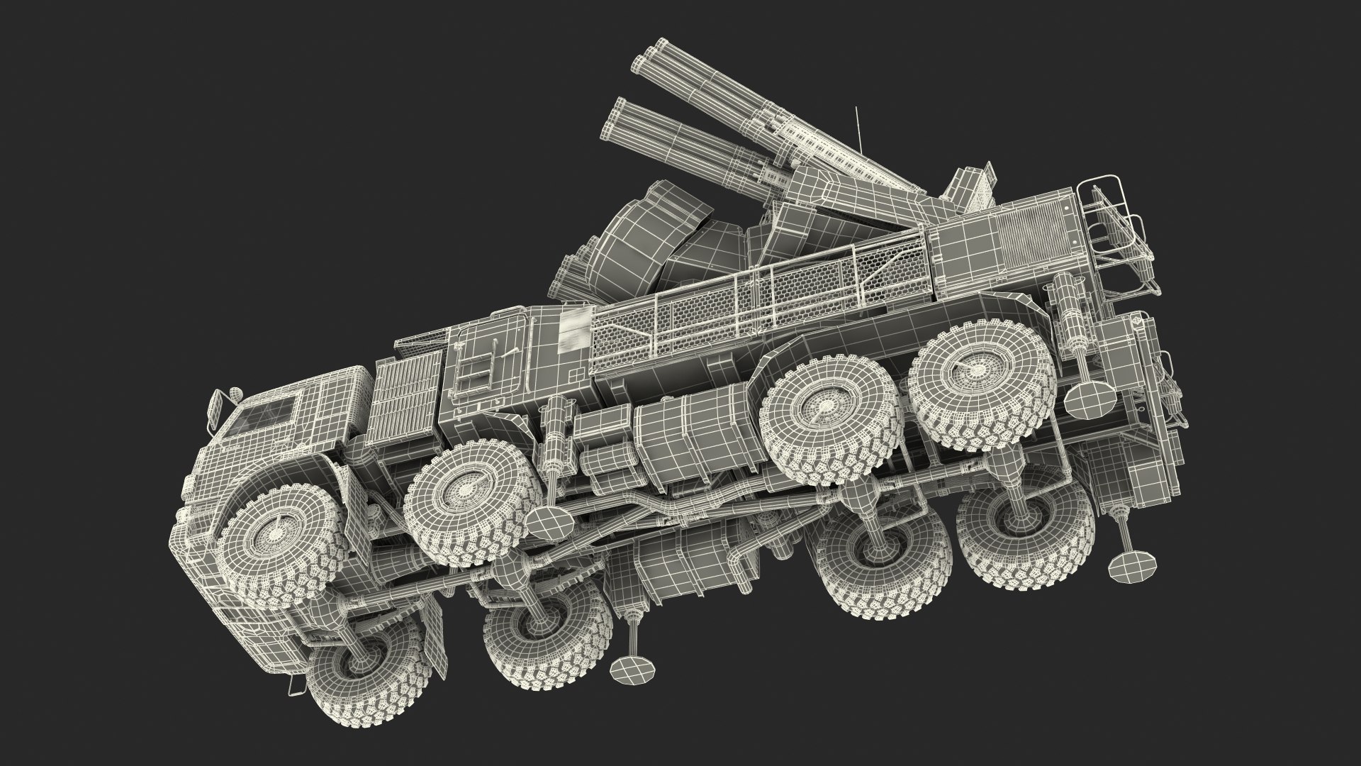 Pantsir S1 Sa-22 Deployed 3D Model - TurboSquid 1485121