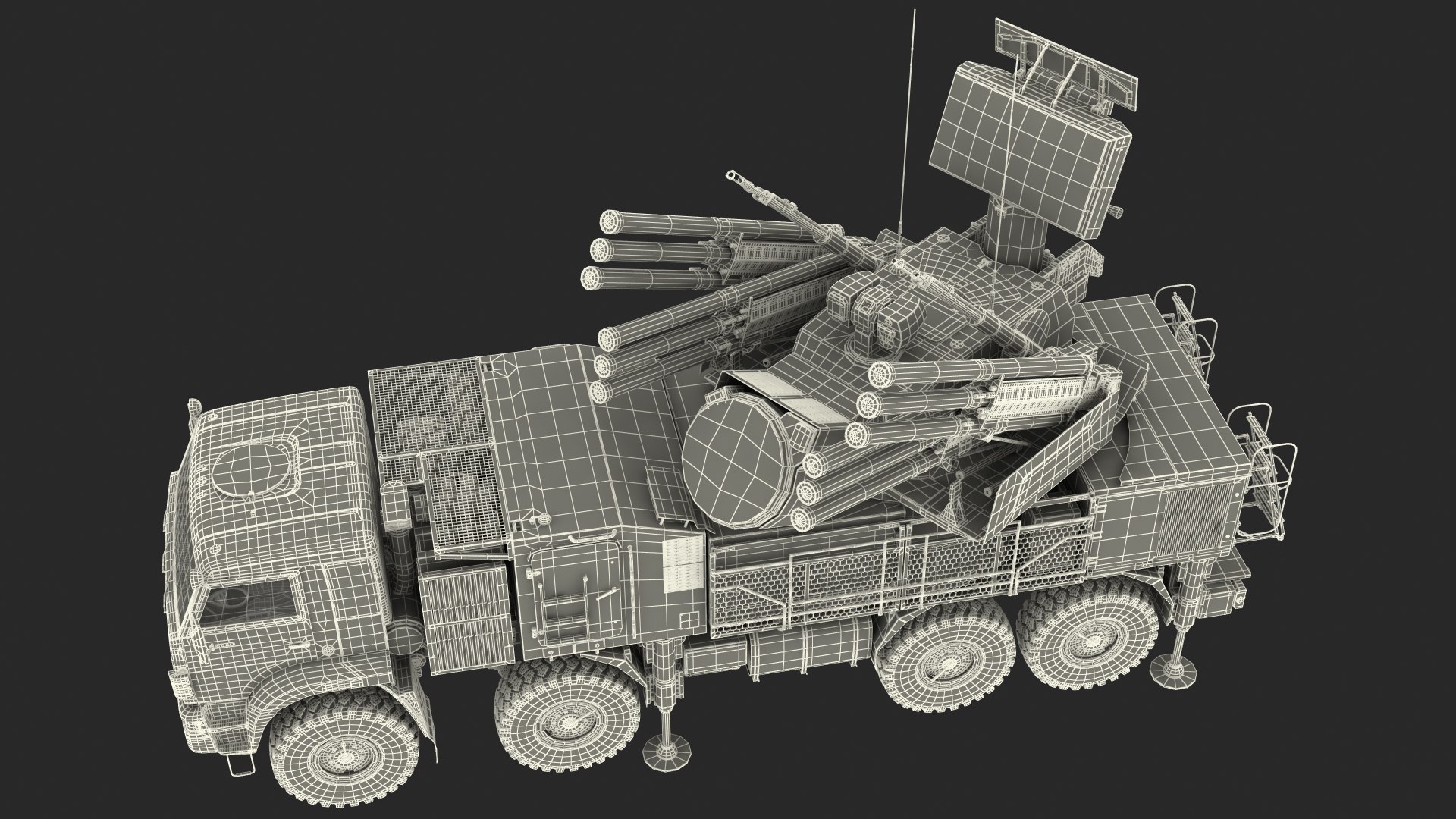 Pantsir S1 Sa-22 Deployed 3D Model - TurboSquid 1485121