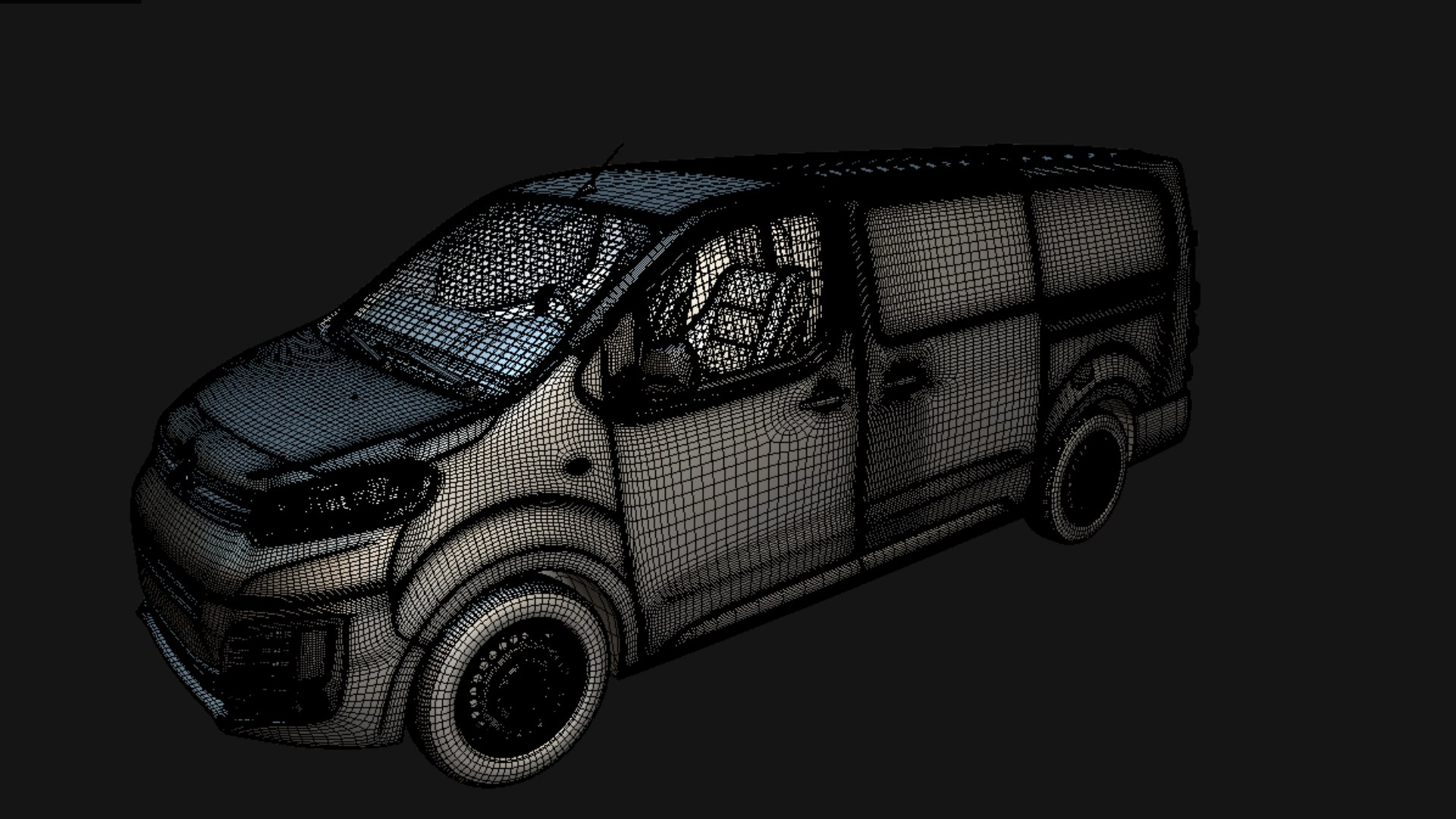 3D Citroen Dispatch Van - TurboSquid 2332703