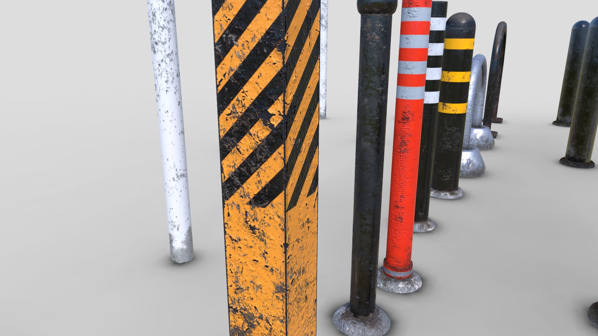 Japanese Street - Asset Pack 3D Model - TurboSquid 2402676