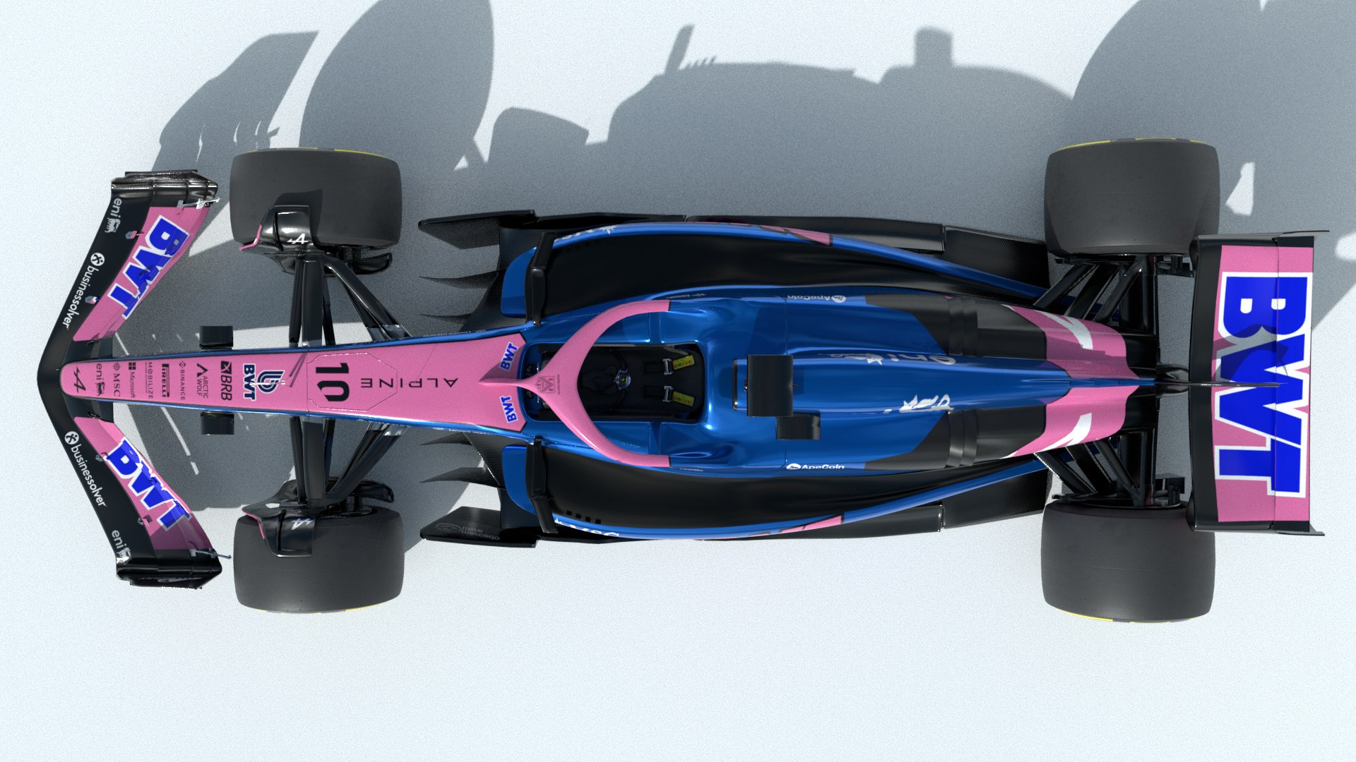 F1 Alpine A525 2025 3D Model - TurboSquid 2379082
