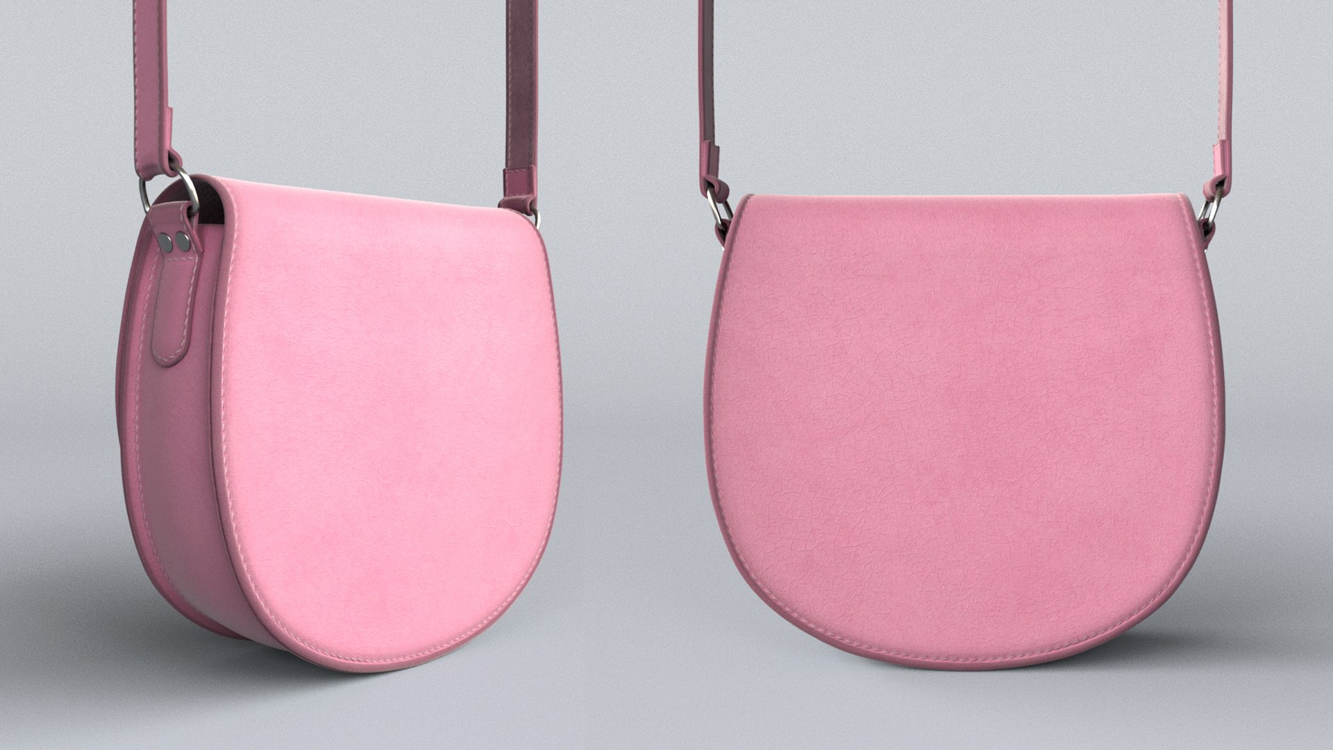 Cross Body Bag 3D Model - TurboSquid 2102968