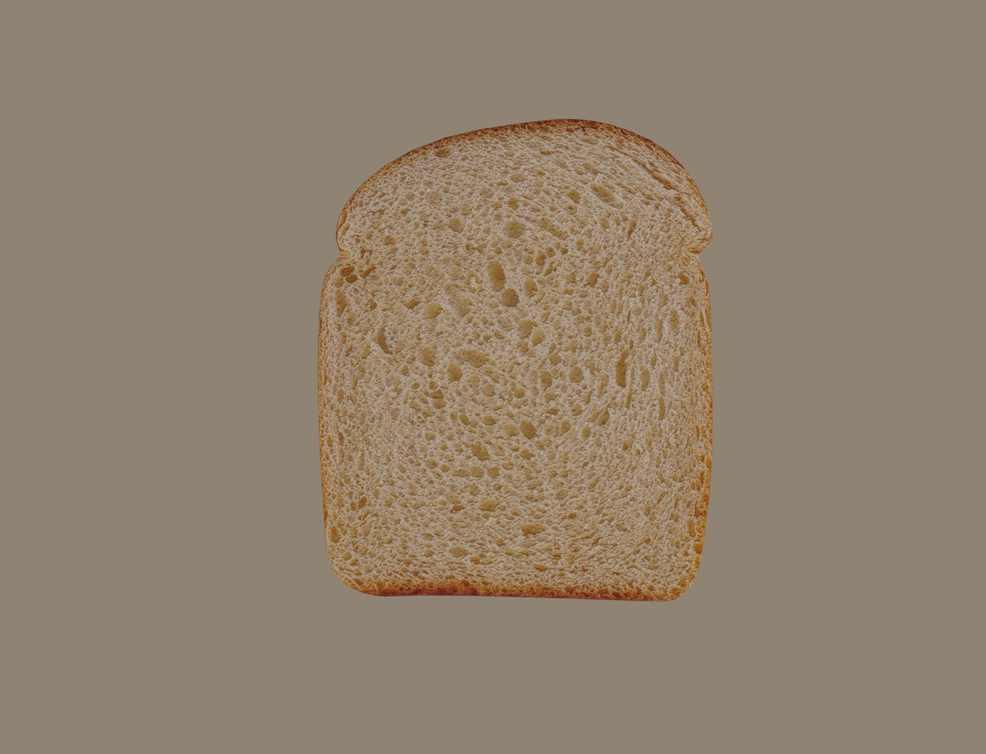 3D Bread Slice Model - TurboSquid 1609450