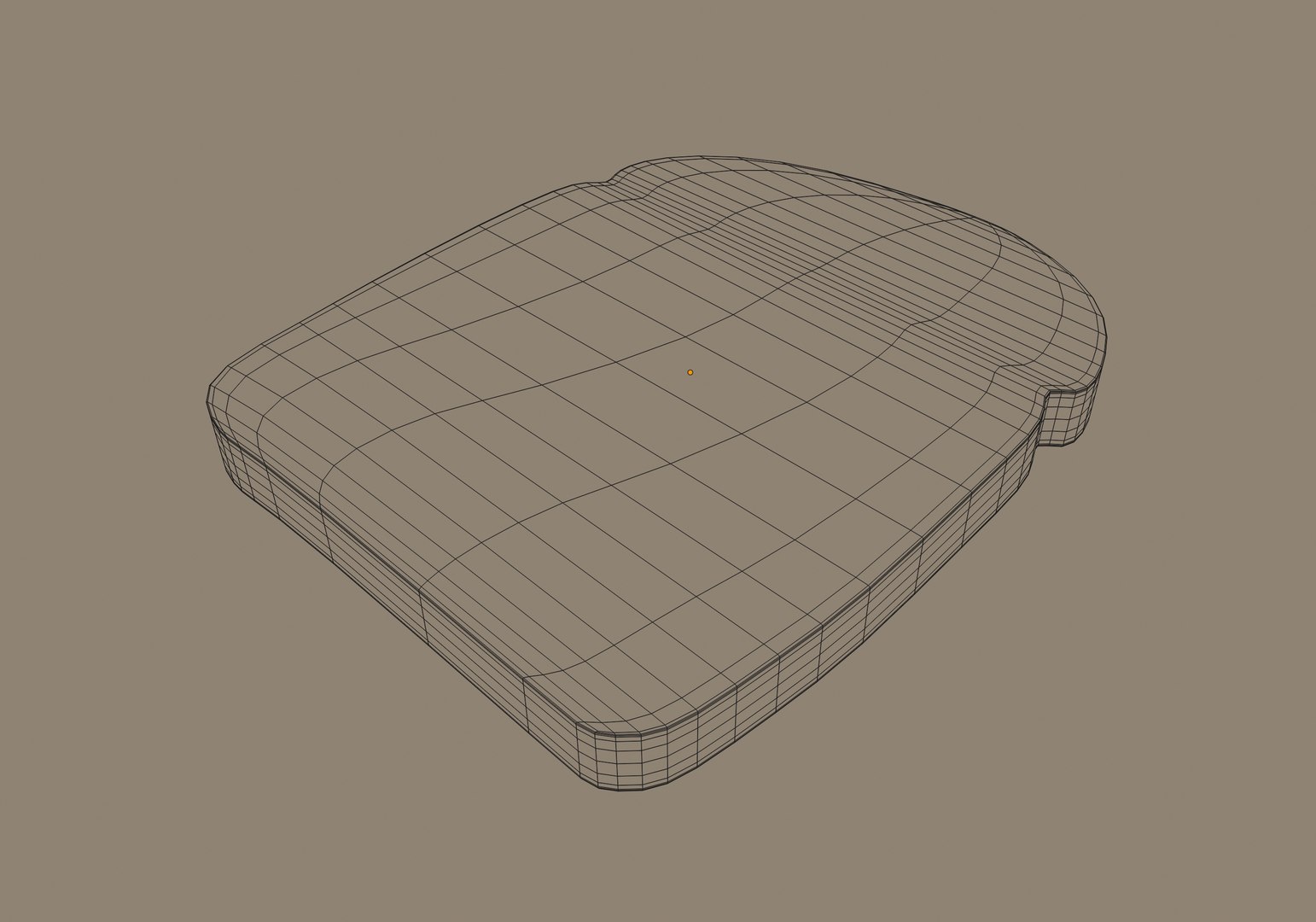 3D Bread Slice Model - TurboSquid 1609450