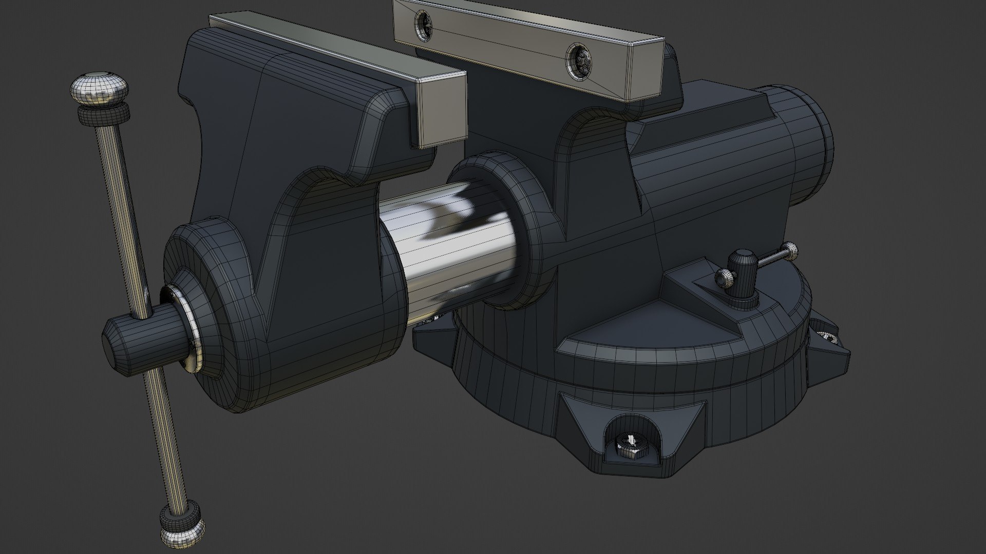 3D Model Vise - TurboSquid 2029627