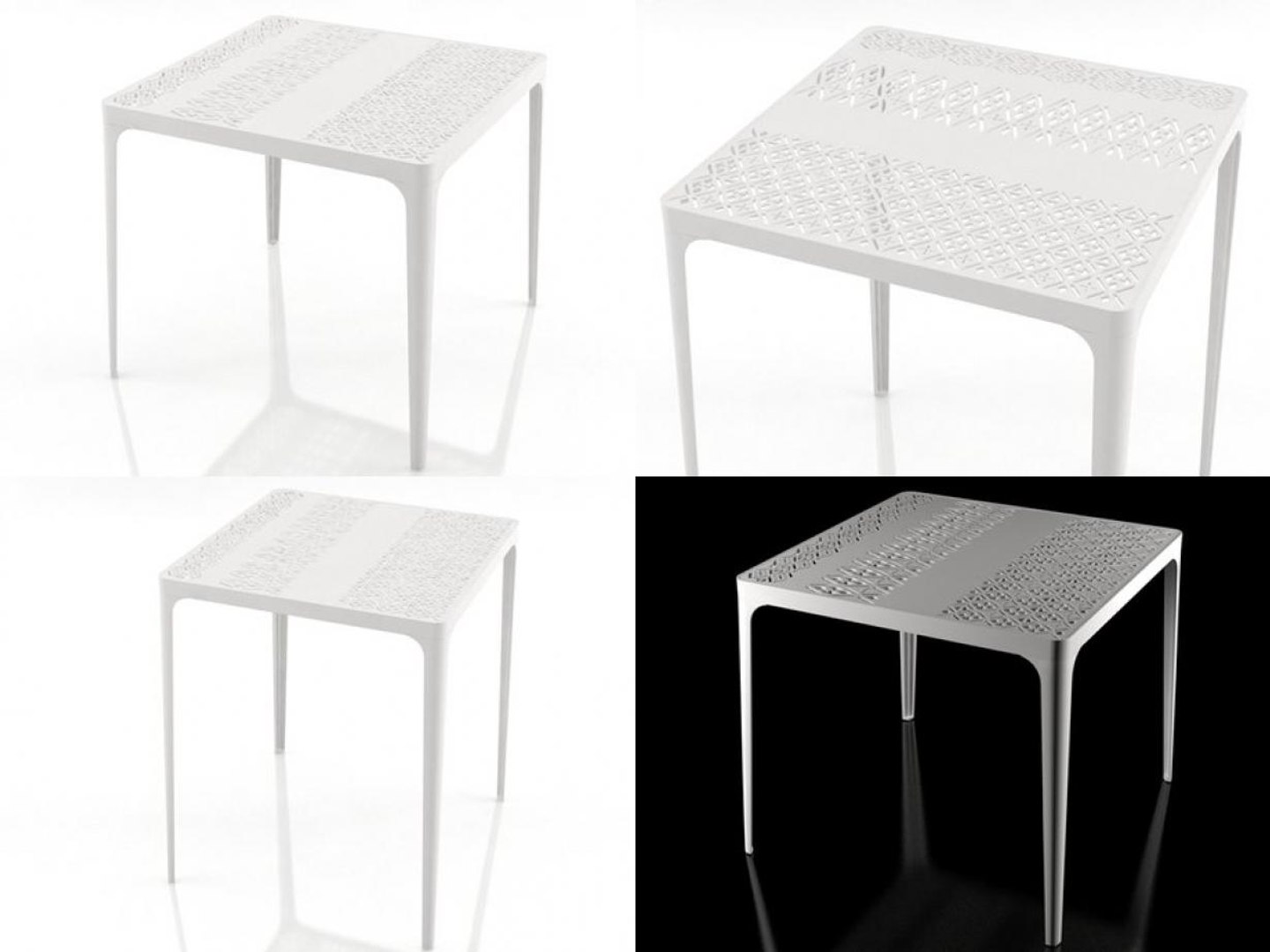 Sunrise Tables 3D Model - TurboSquid 1188494