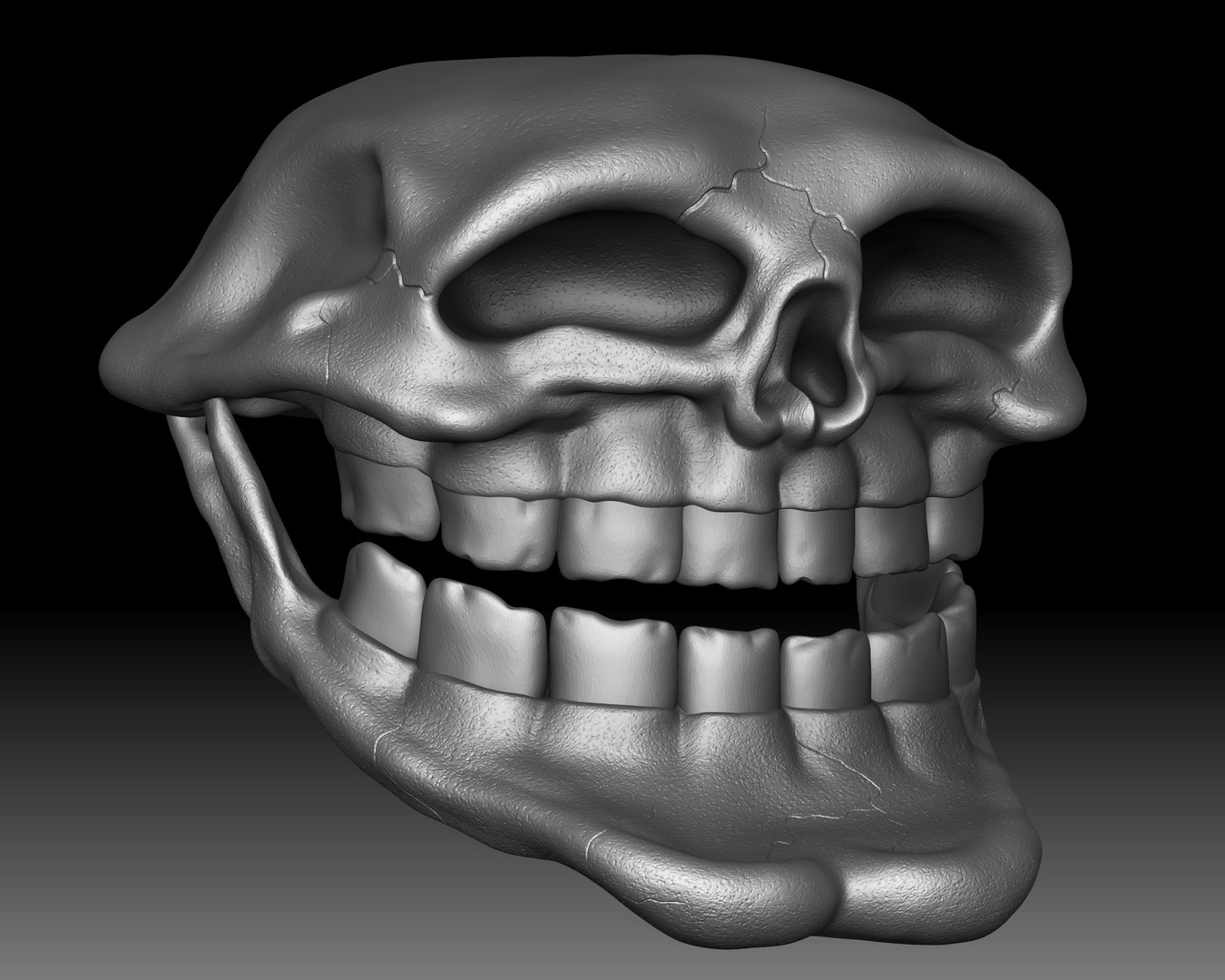 3D Model Troll Face Printable - TurboSquid 1665978