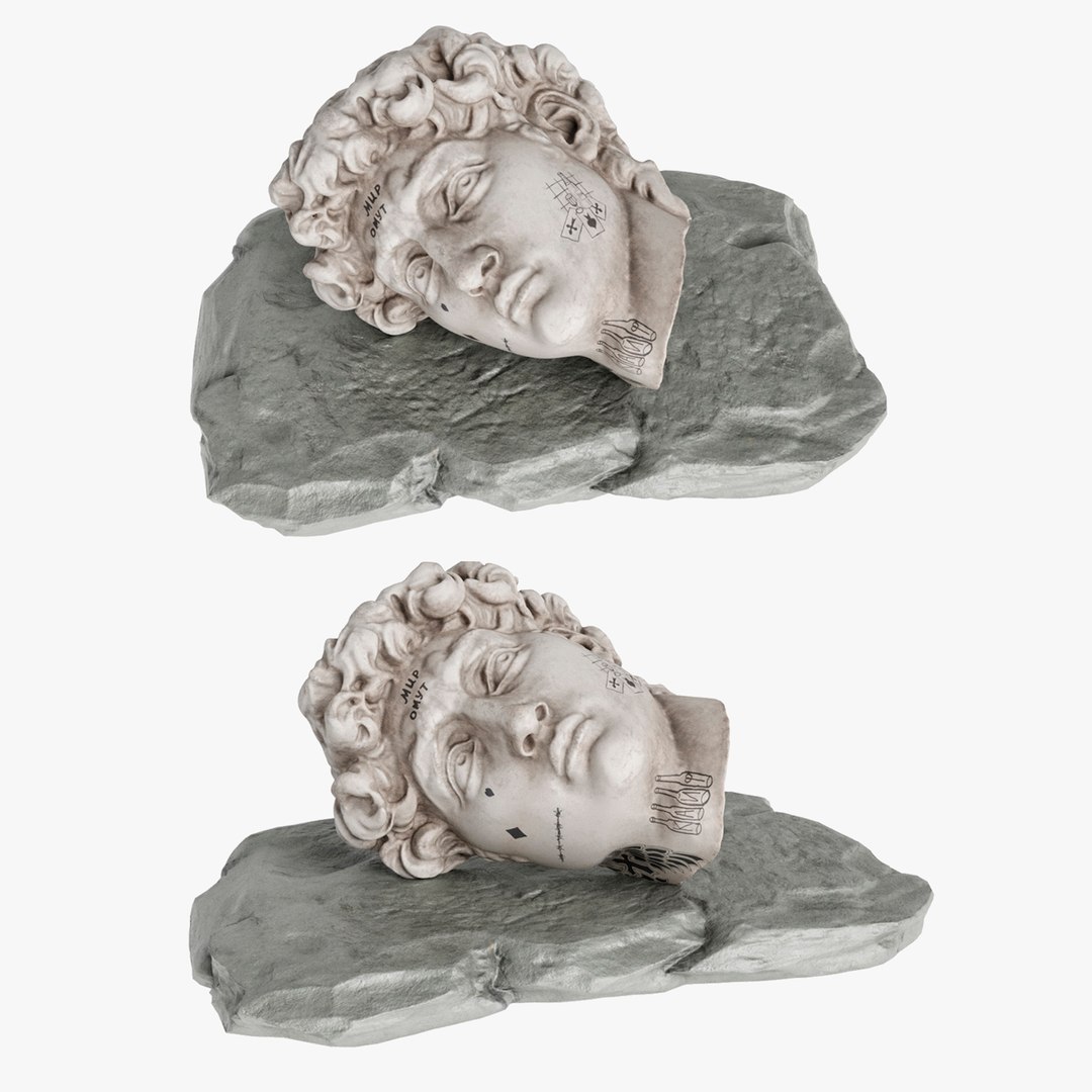 modelo 3d Laying David face - TurboSquid 1987339