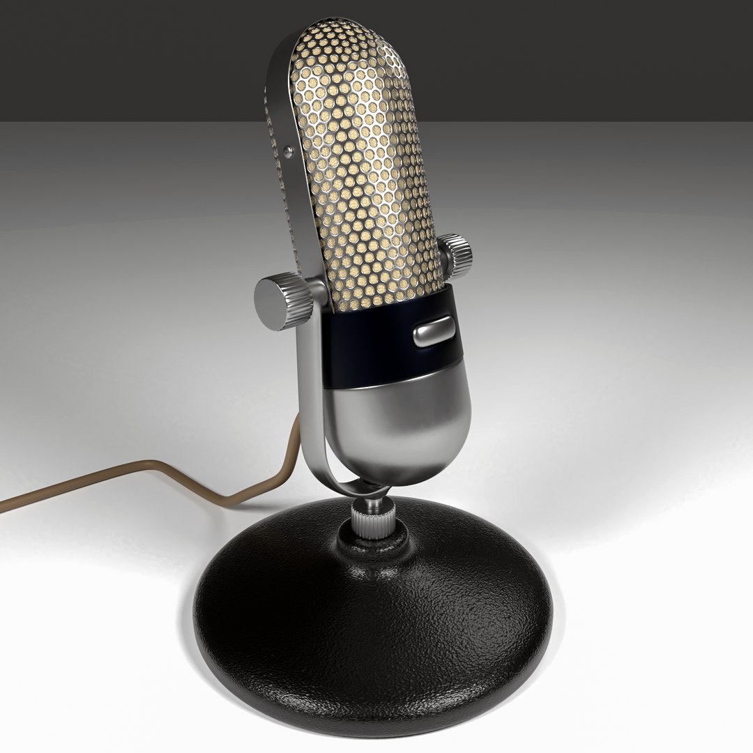 modelo 3d Micrófono - TurboSquid 1243294