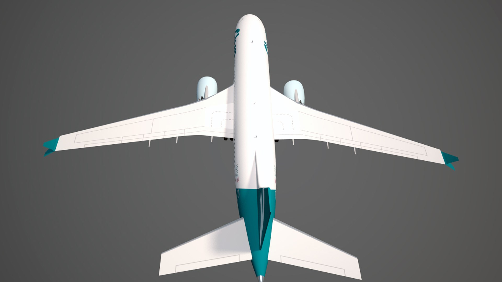 FLYR Air Boeing 737 Max 8 3D Model - TurboSquid 1964749