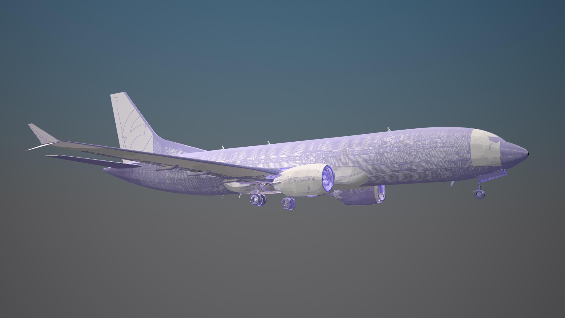 FLYR Air Boeing 737 Max 8 3D Model - TurboSquid 1964749