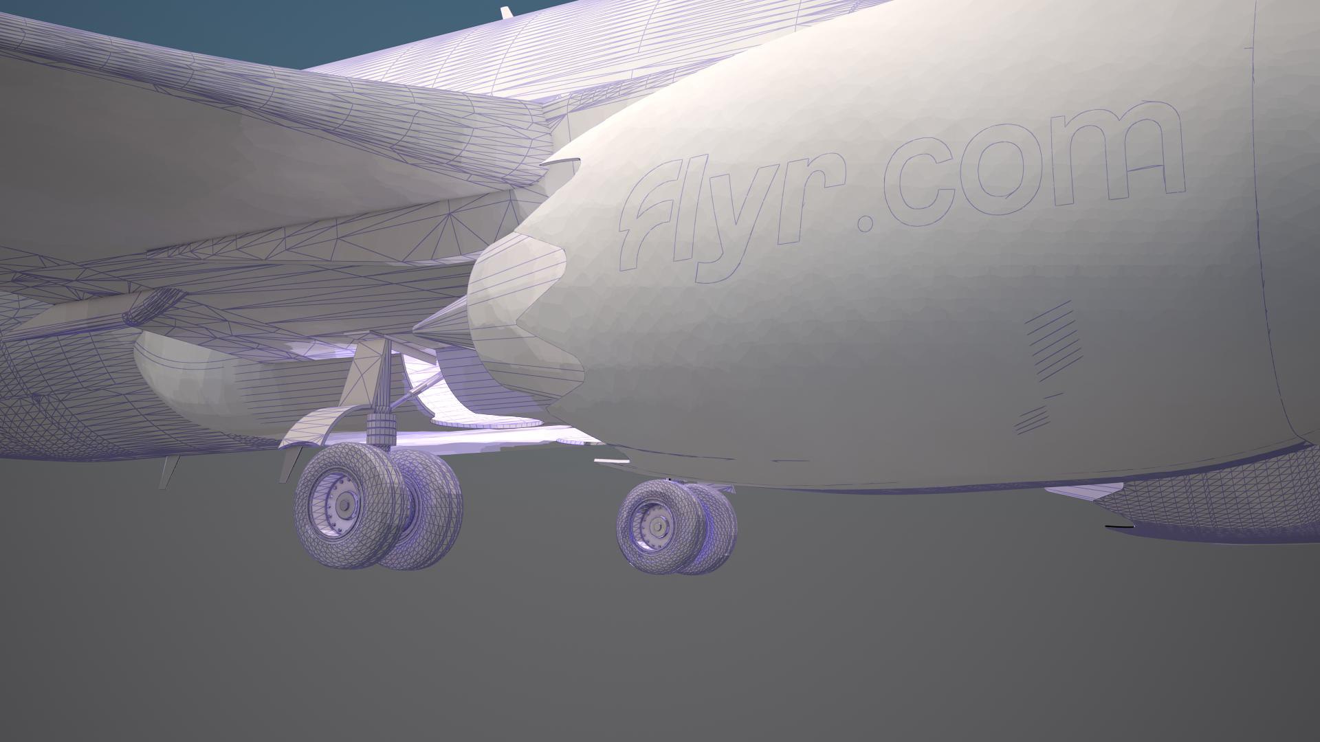 FLYR Air Boeing 737 Max 8 3D Model - TurboSquid 1964749