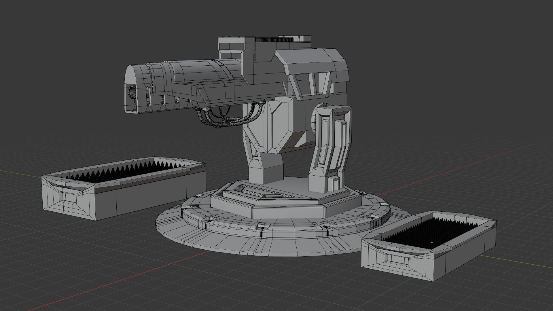 3D Cannon Tank 3D Model - TurboSquid 2343216