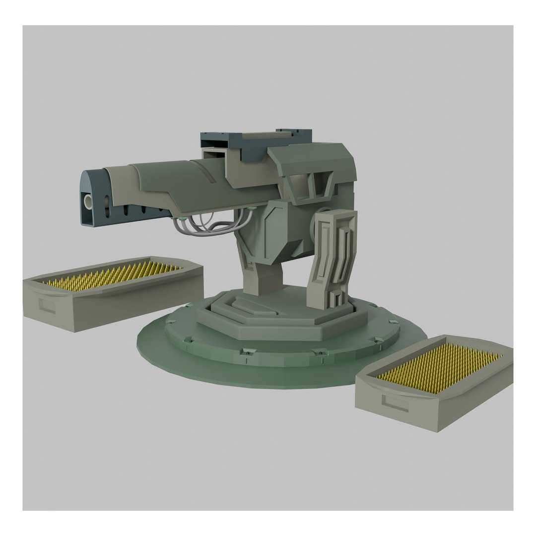 3D Cannon Tank 3D Model - TurboSquid 2343216
