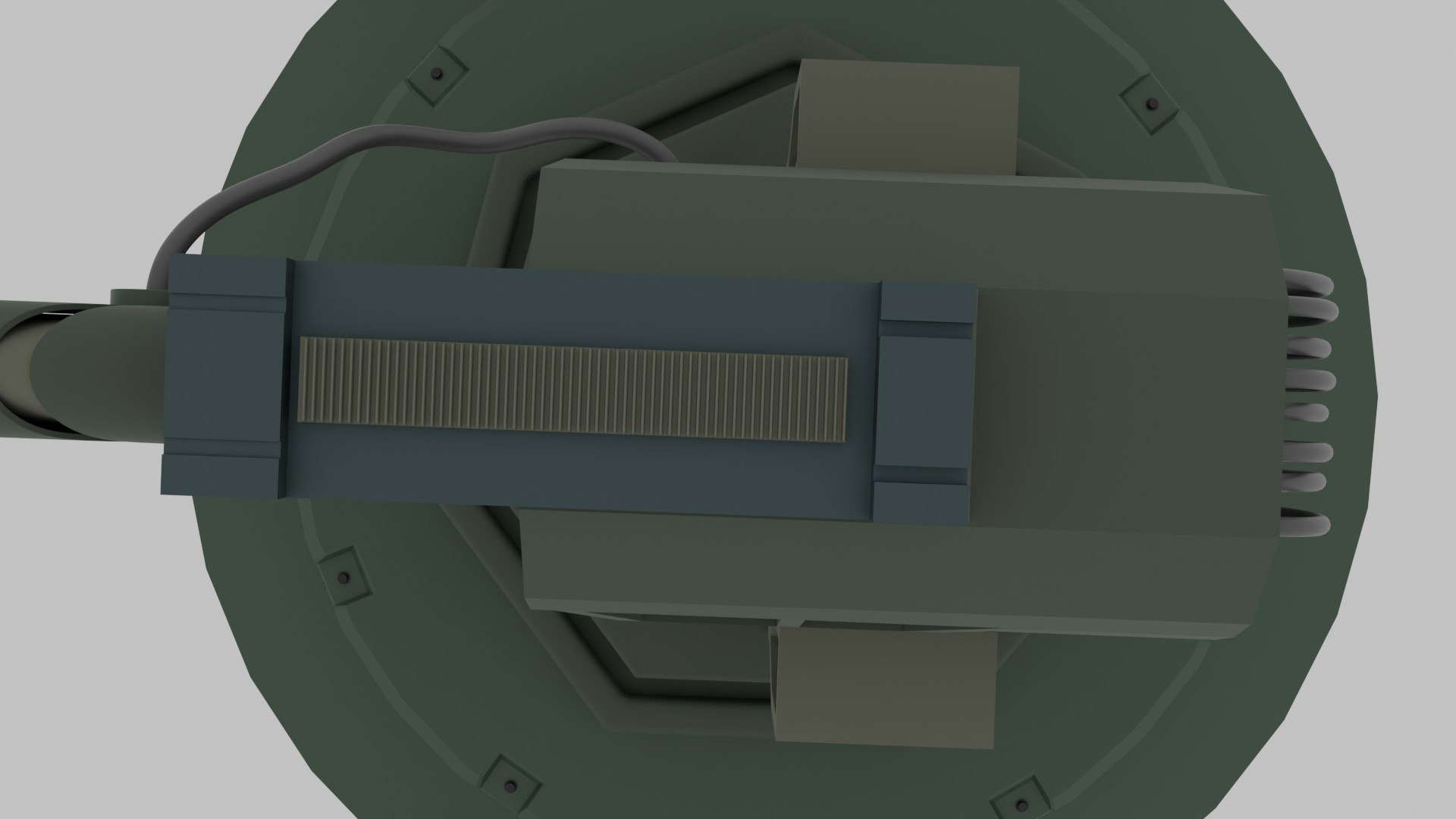 3D Cannon Tank 3D Model - TurboSquid 2343216